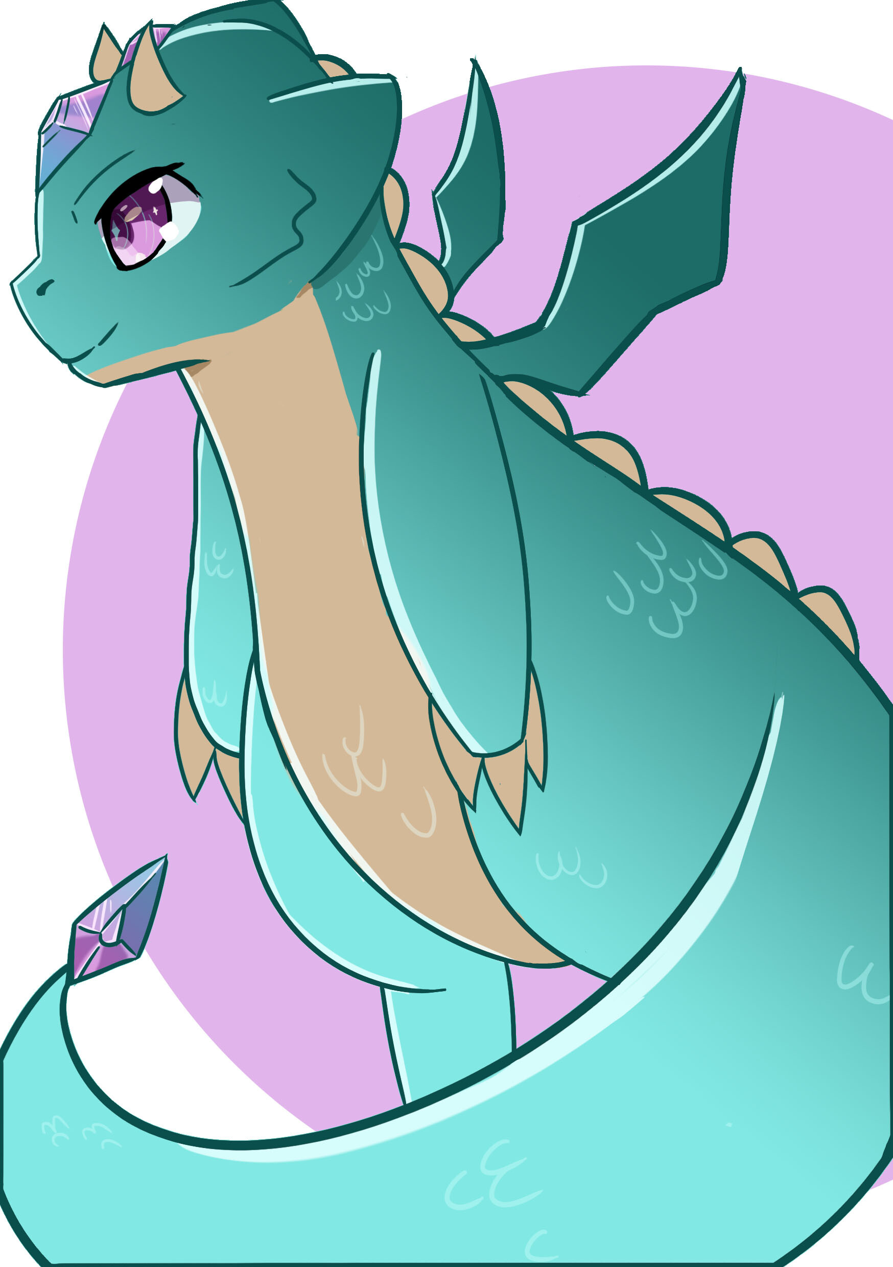 ArtStation - cute dragon