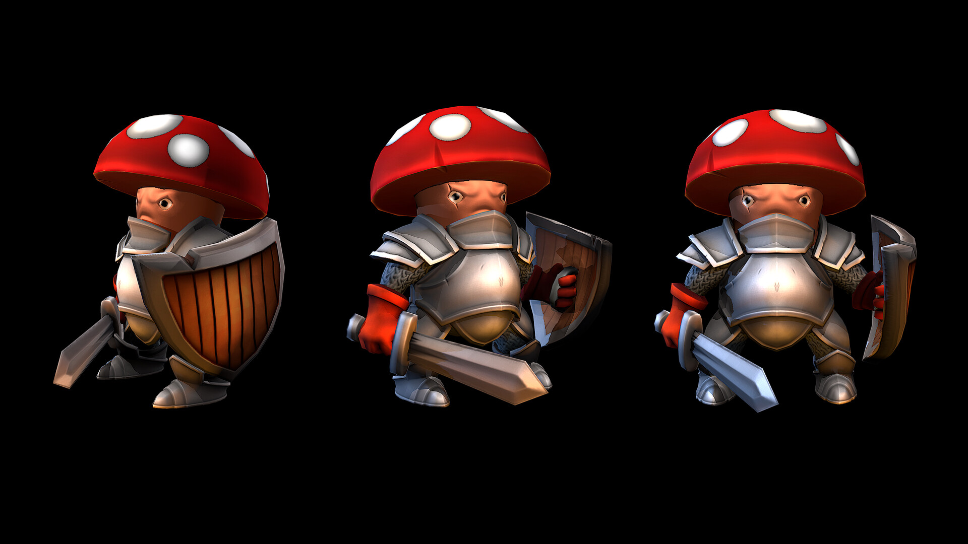 ArtStation - Mushroom knight, Vladislav Rulo