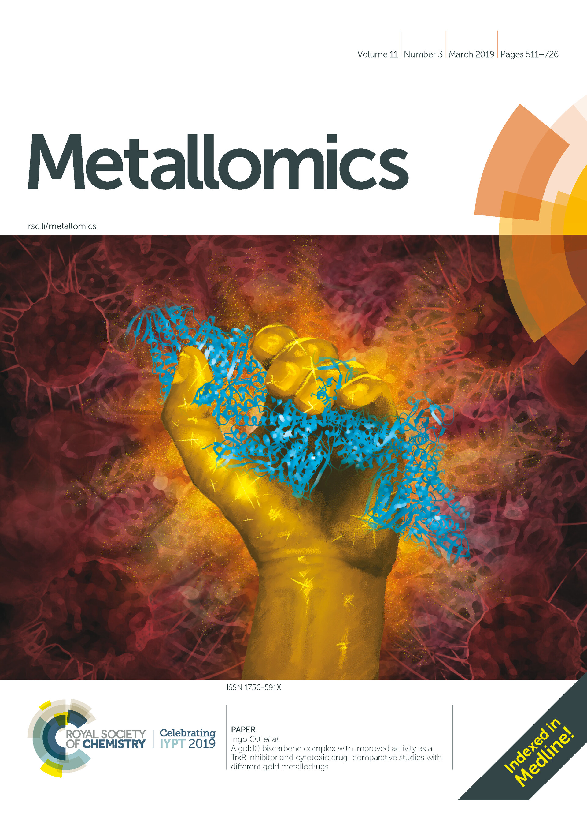 ArtStation - Metallomics Magazine Cover Art