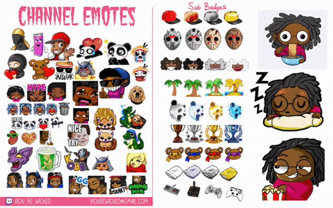 ArtStation - Twitch Emotes
