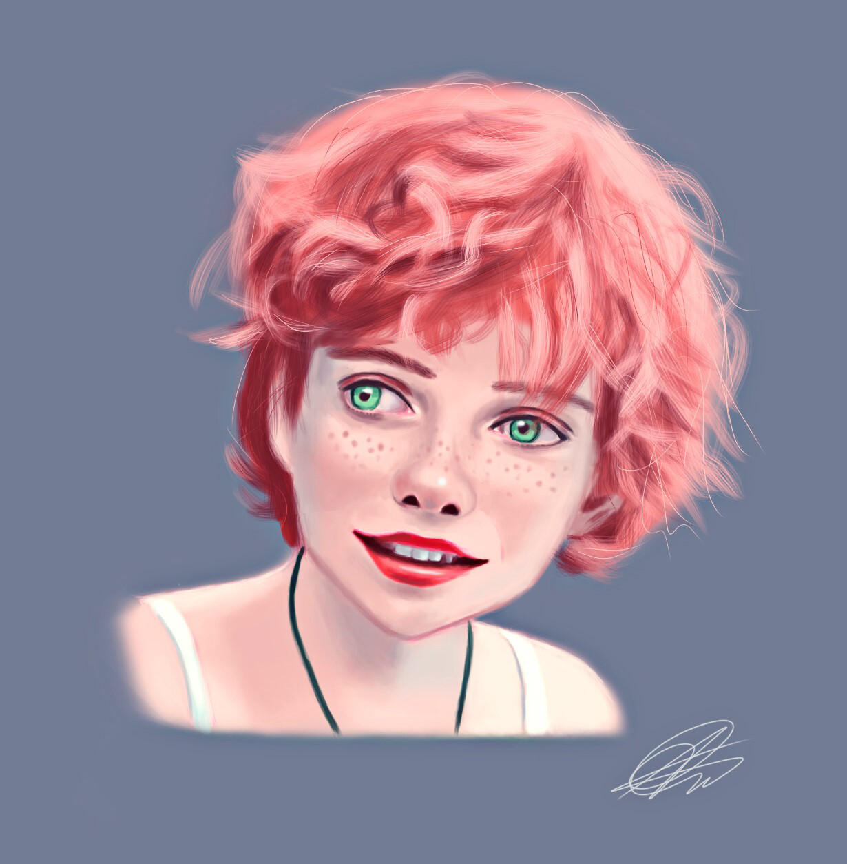 ArtStation - Beverly Marsh (stylized)