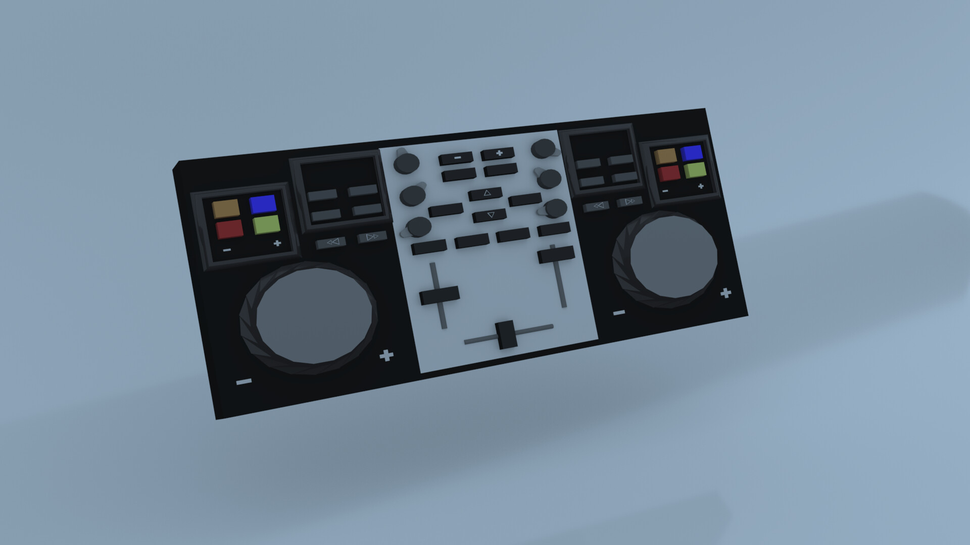 ArtStation - Low Poly DJ Table