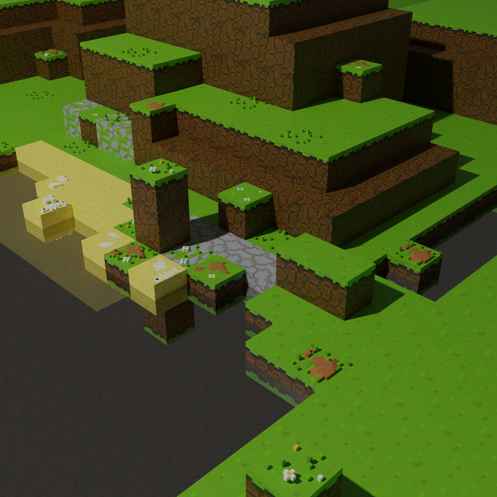 ERION ARTWORK - EXAMPLE OF VOXEL ART MAP