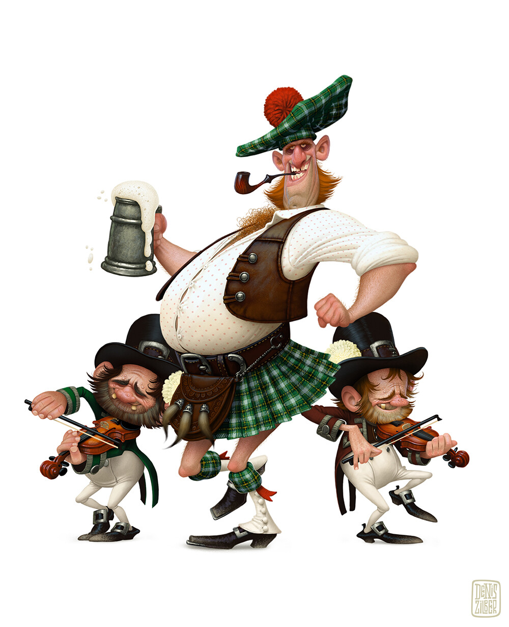 ArtStation - Irish Dance