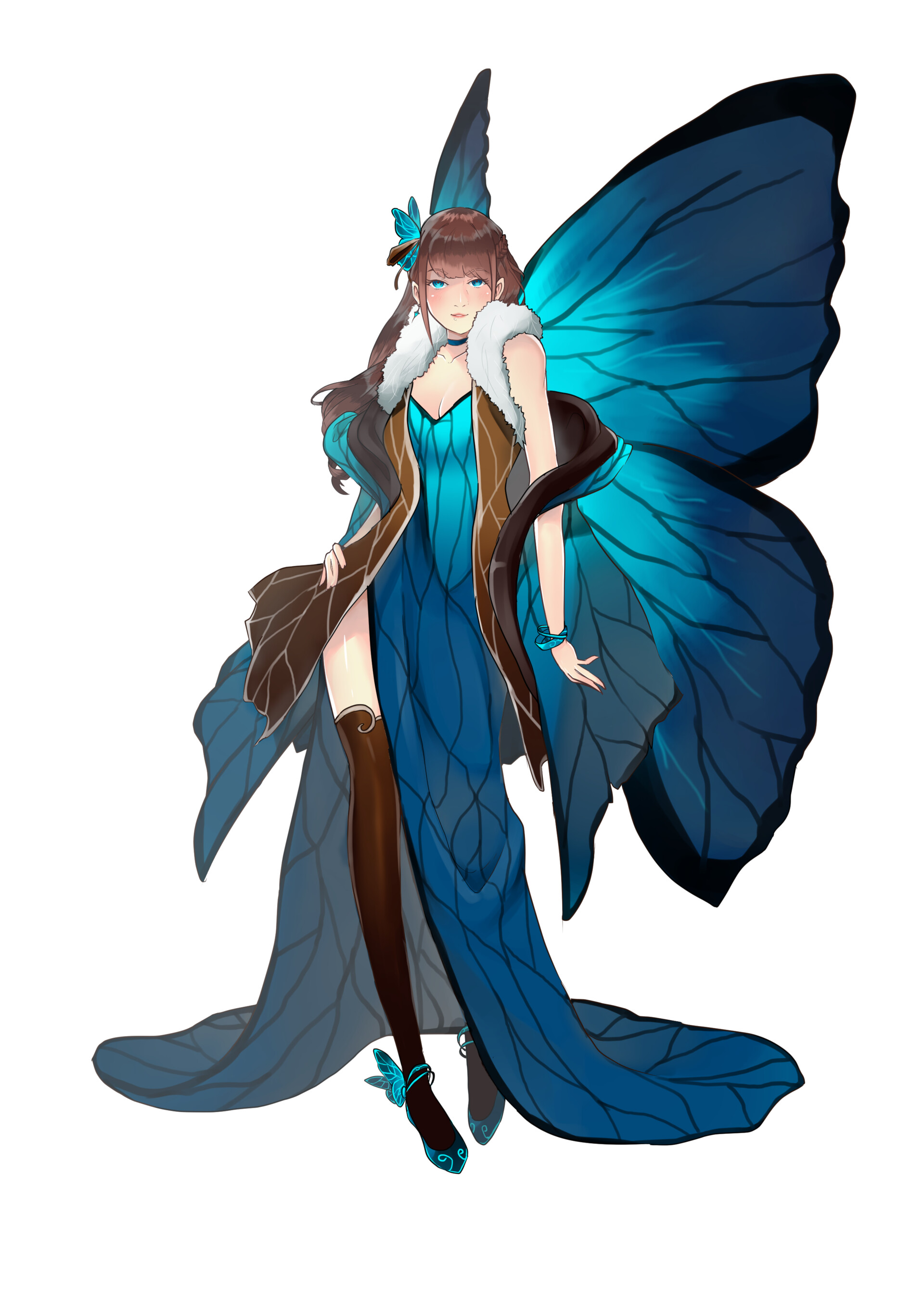 Punyavee Sitilertpisan - Character Design ( Butterfly Power / Order )