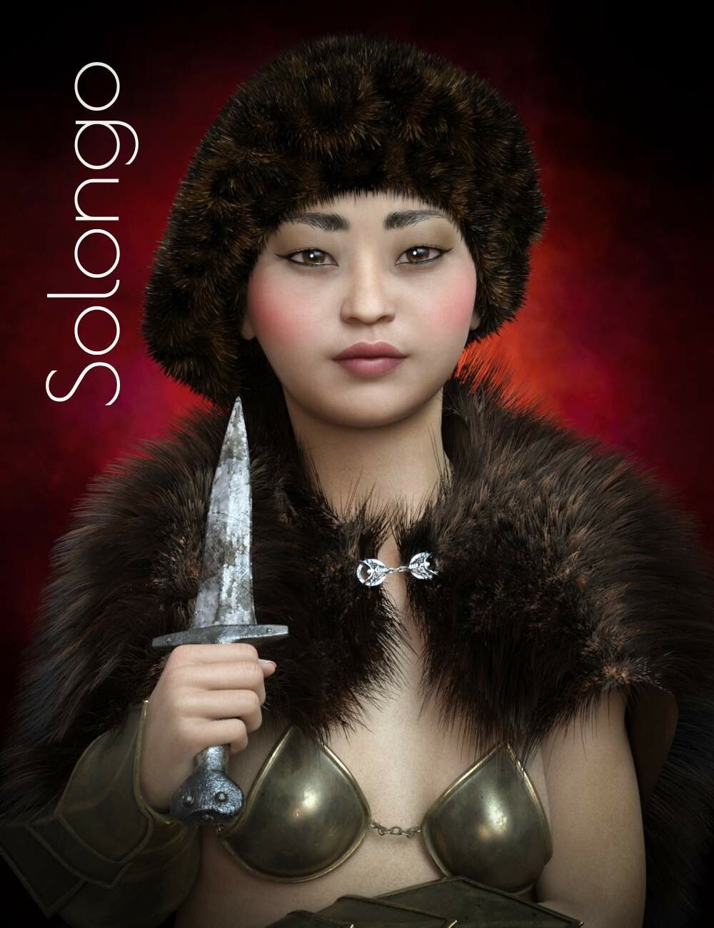 RenderHub - Solongo - A Beautiful Mongolian Female