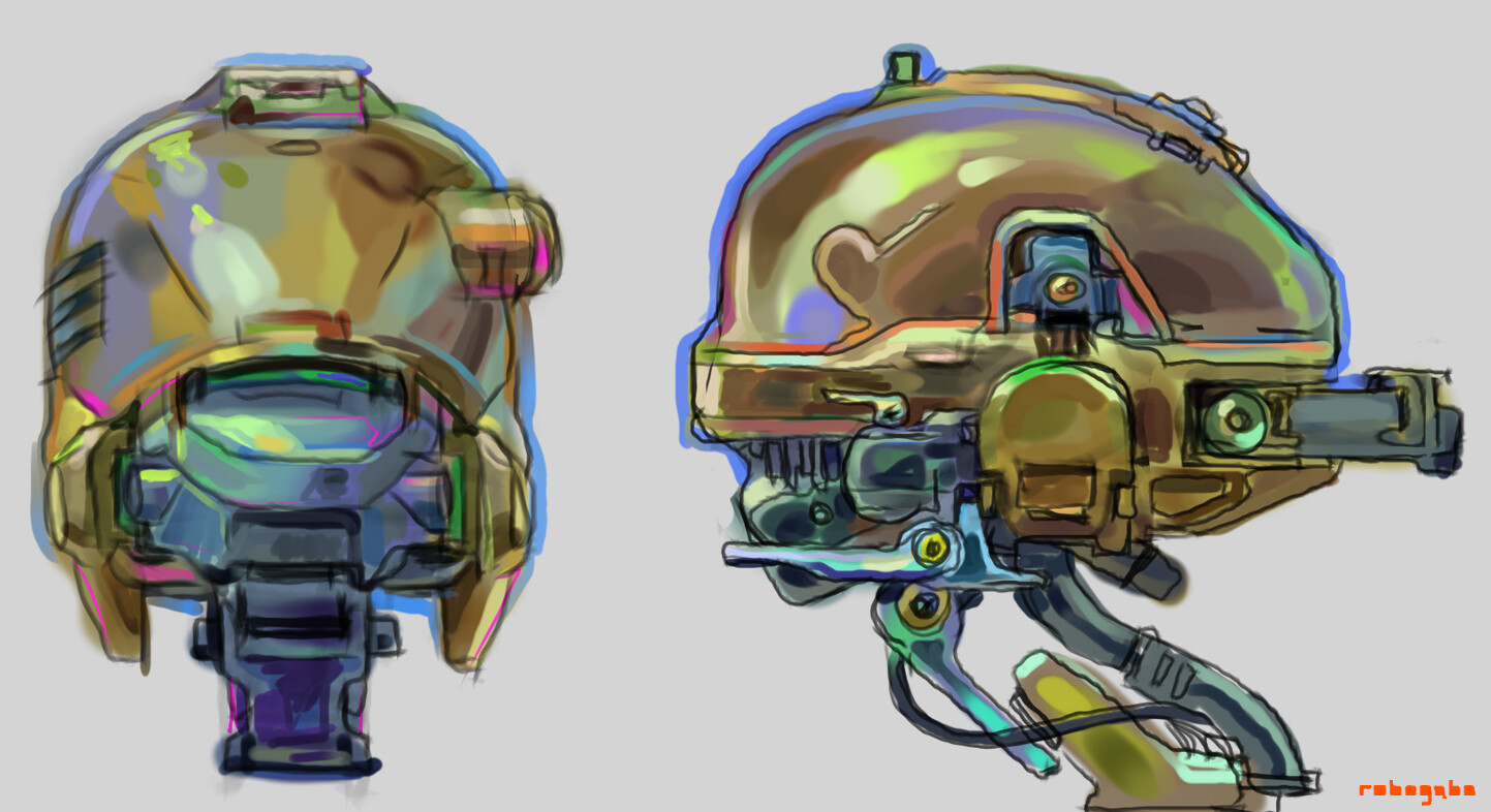 ArtStation - Bot head