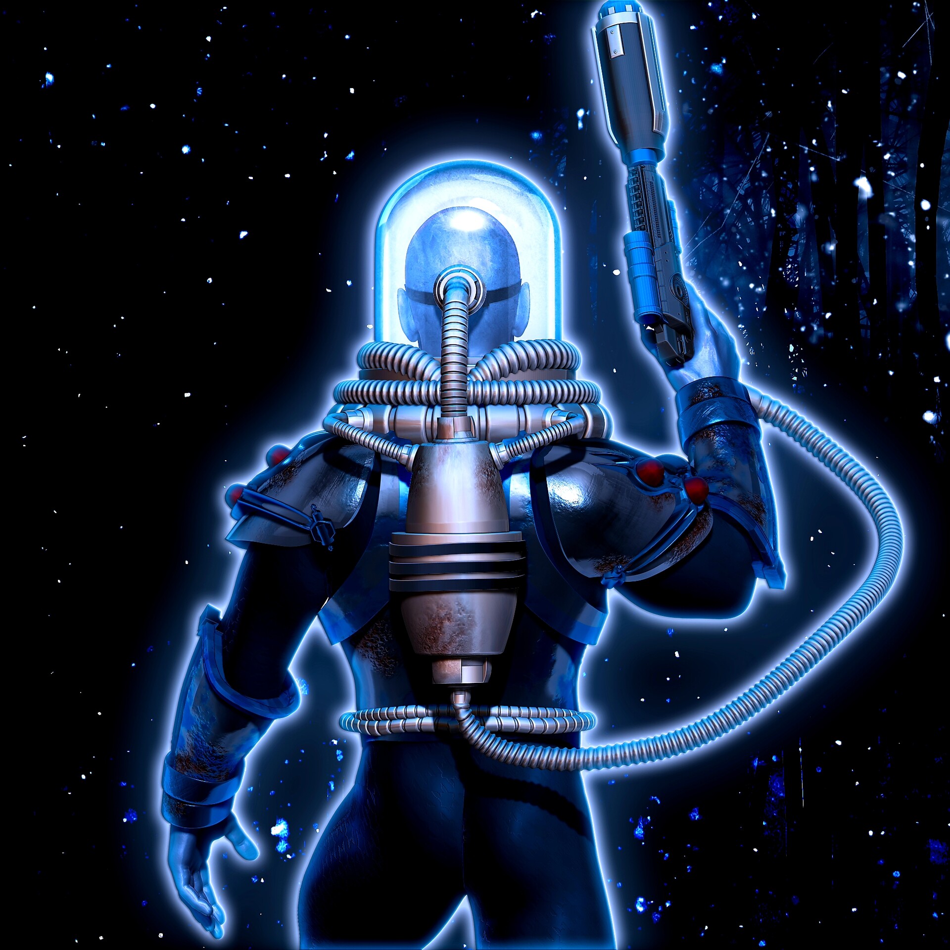 Mr Freeze Arkham City Cosplay