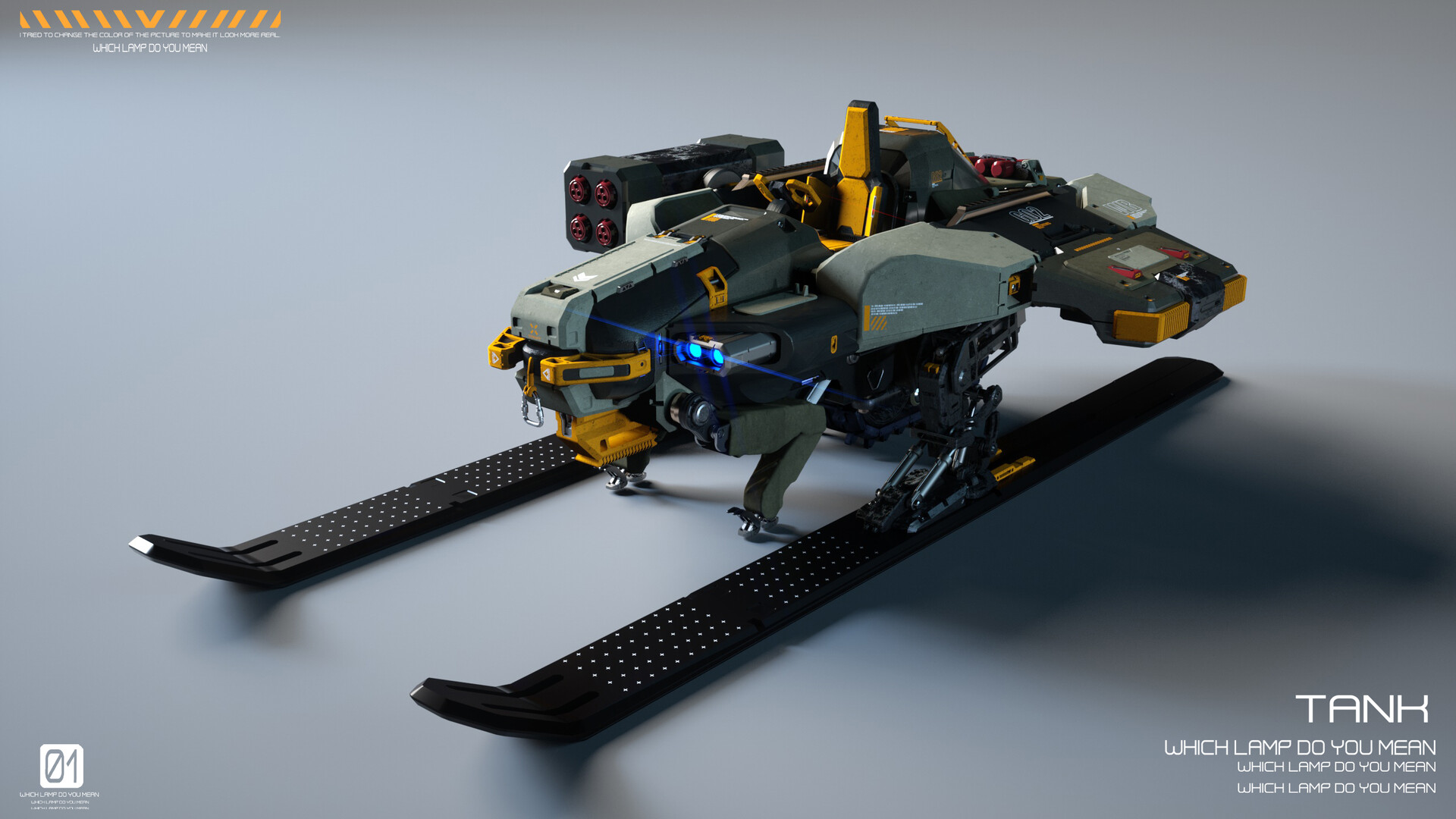 ArtStation - Snowmobile