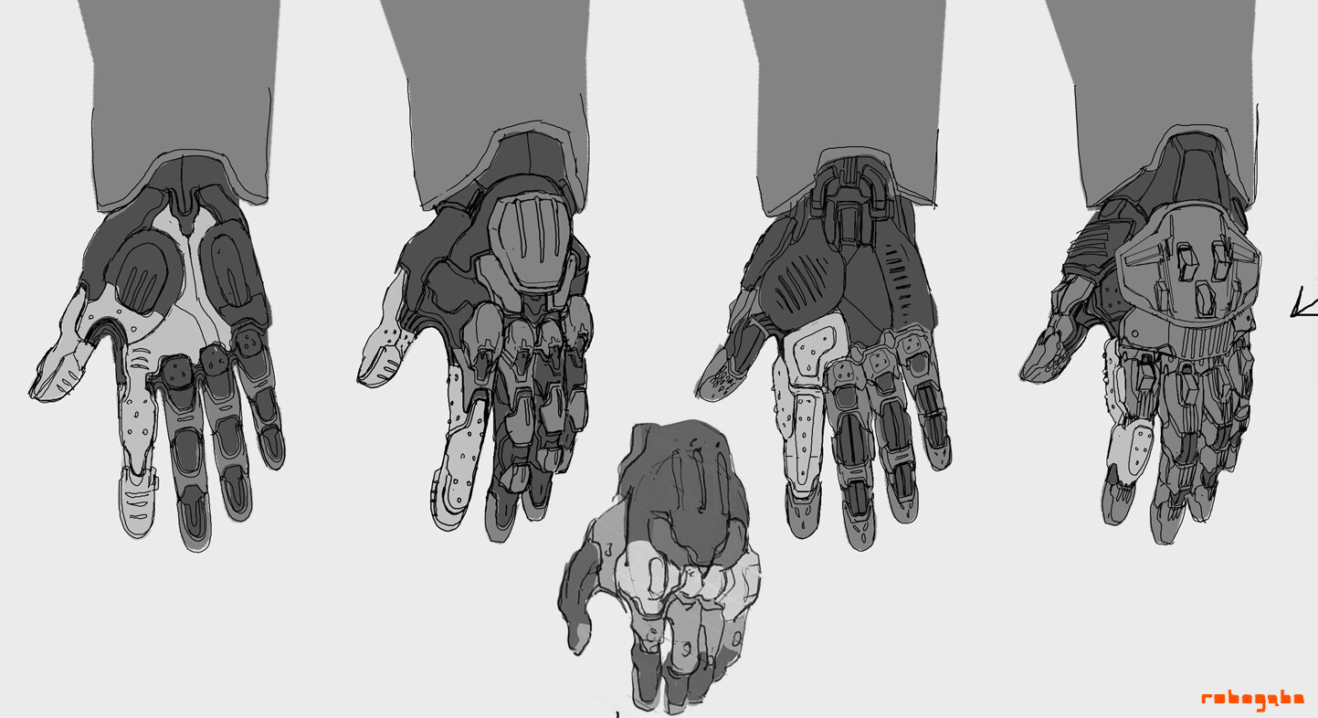 ArtStation - CHIEF hands