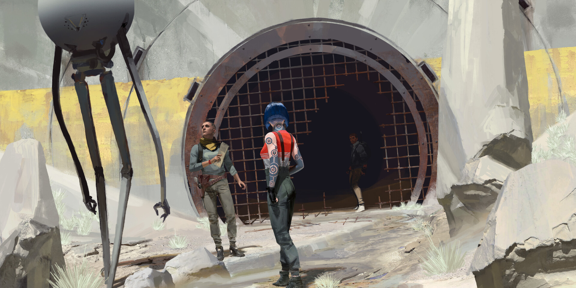 ArtStation - The Border Crossing
