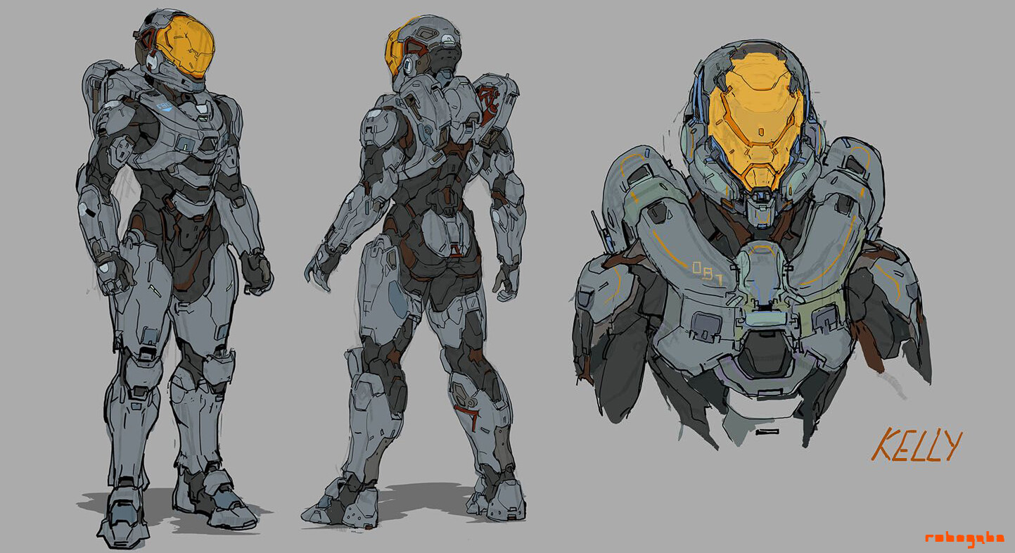 KELLY by Gabo Garza : r/ImaginaryHalo