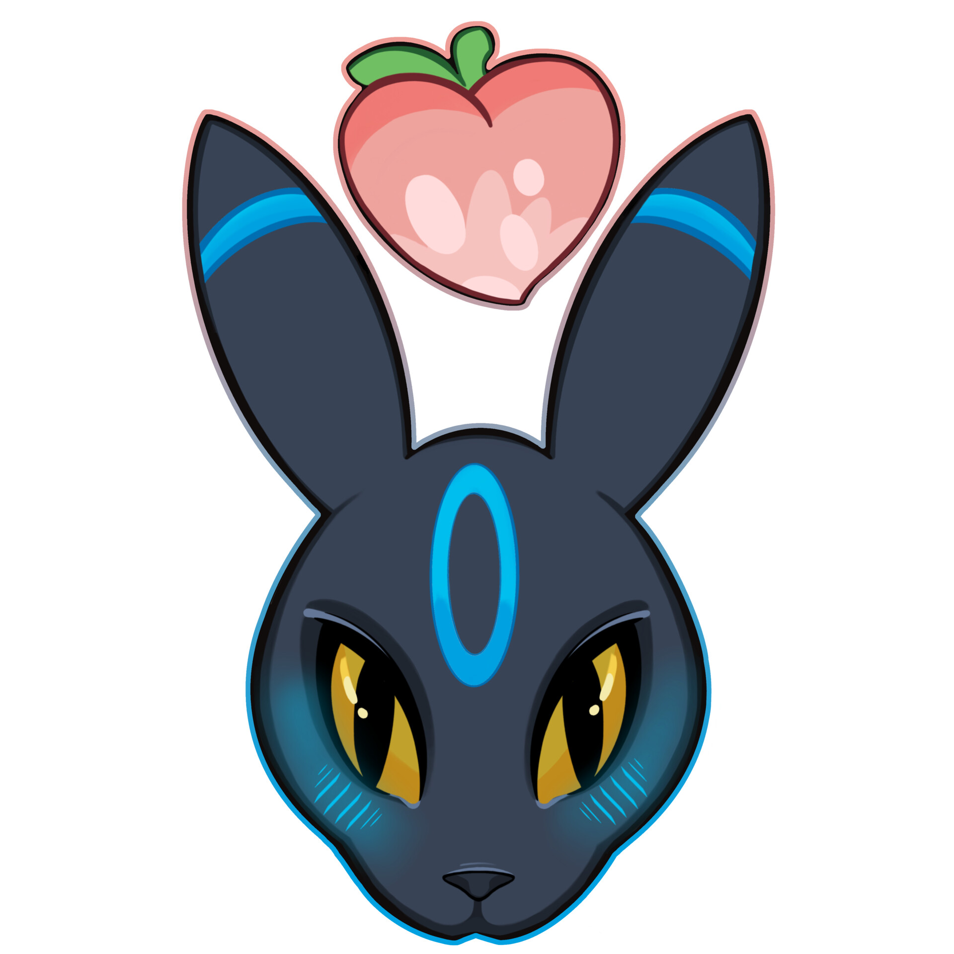 ArtStation - Shiny Umbreon Emote for Twitch streamer Jasonblox6 ...