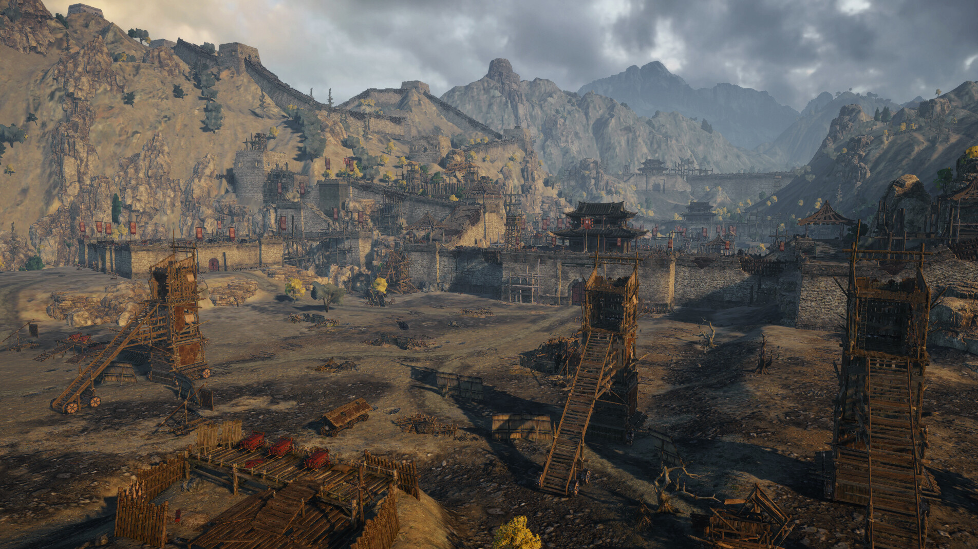 ArtStation - Desert battle