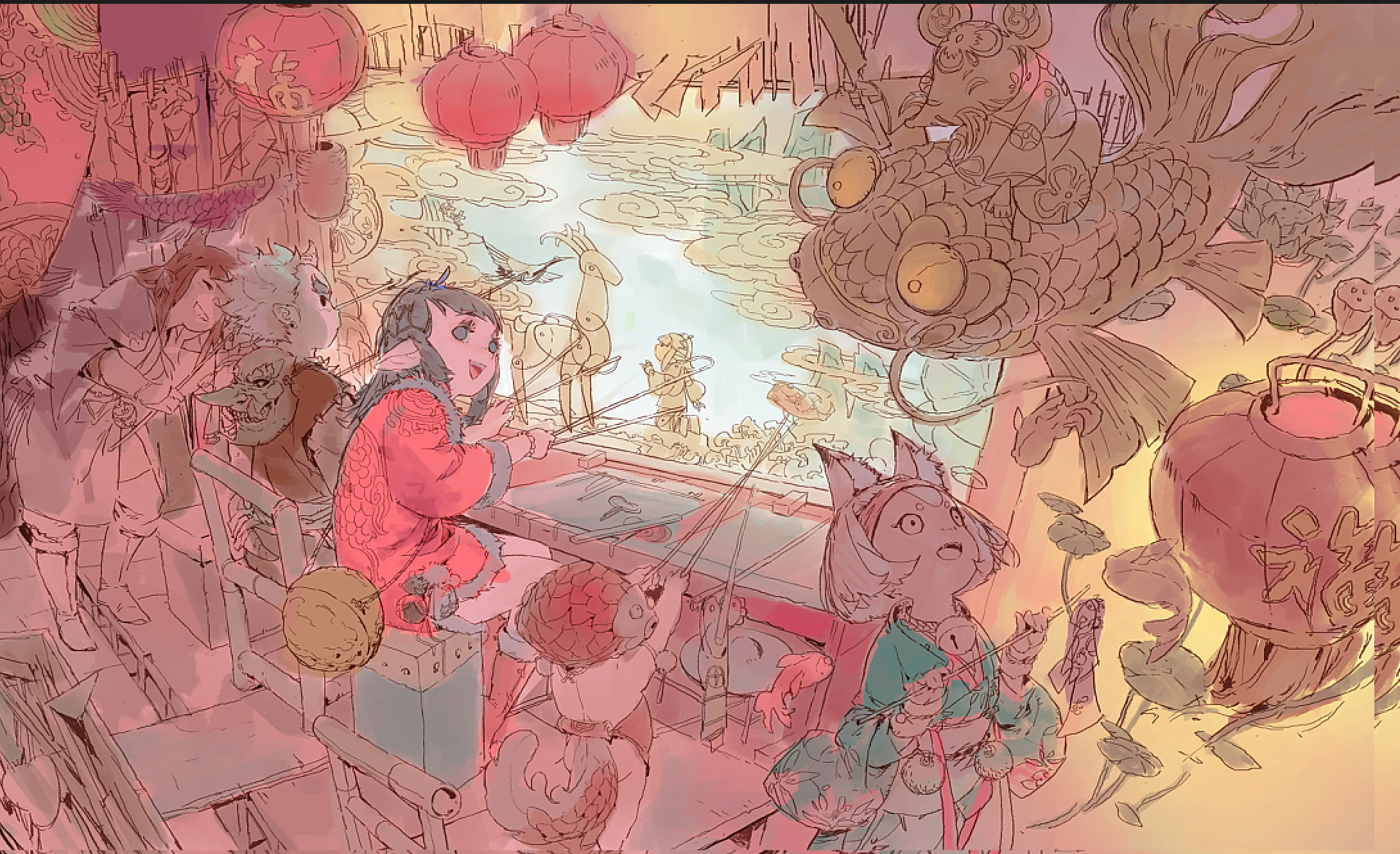 Wenjun Lin - Chinese shadow puppetry#GHOST