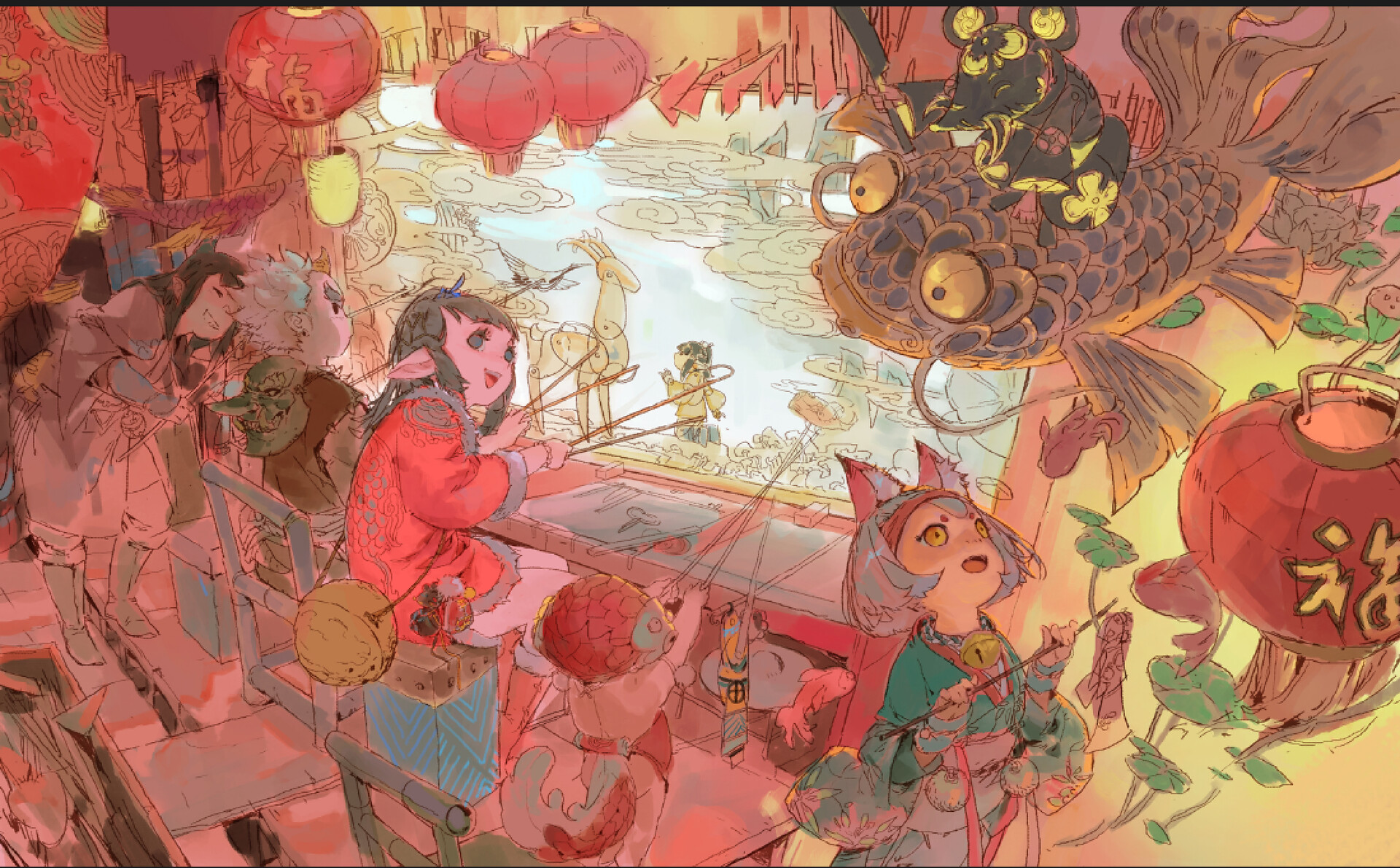 Wenjun Lin - Chinese shadow puppetry#GHOST