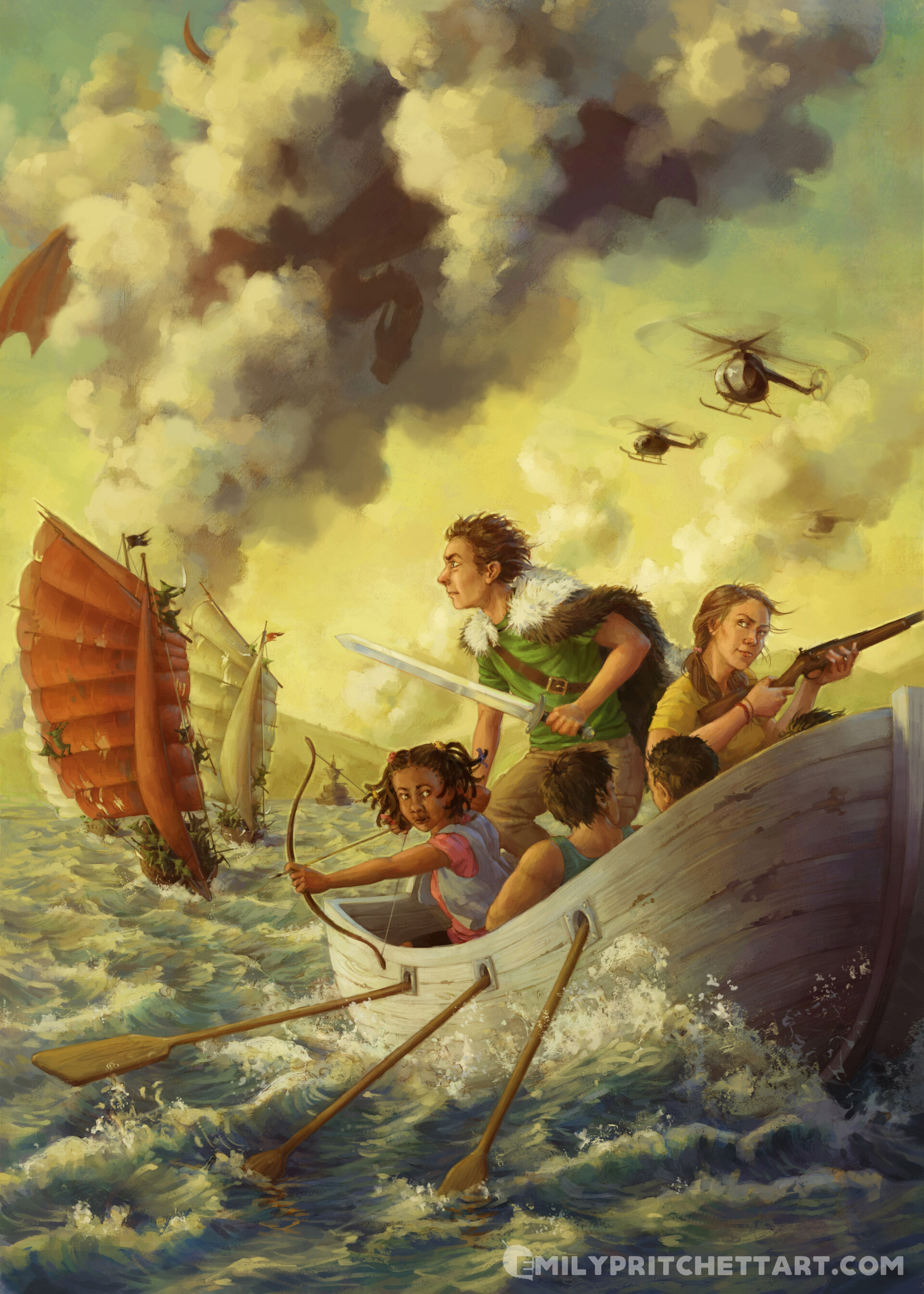 ArtStation - "Rescue Mission" Cover art