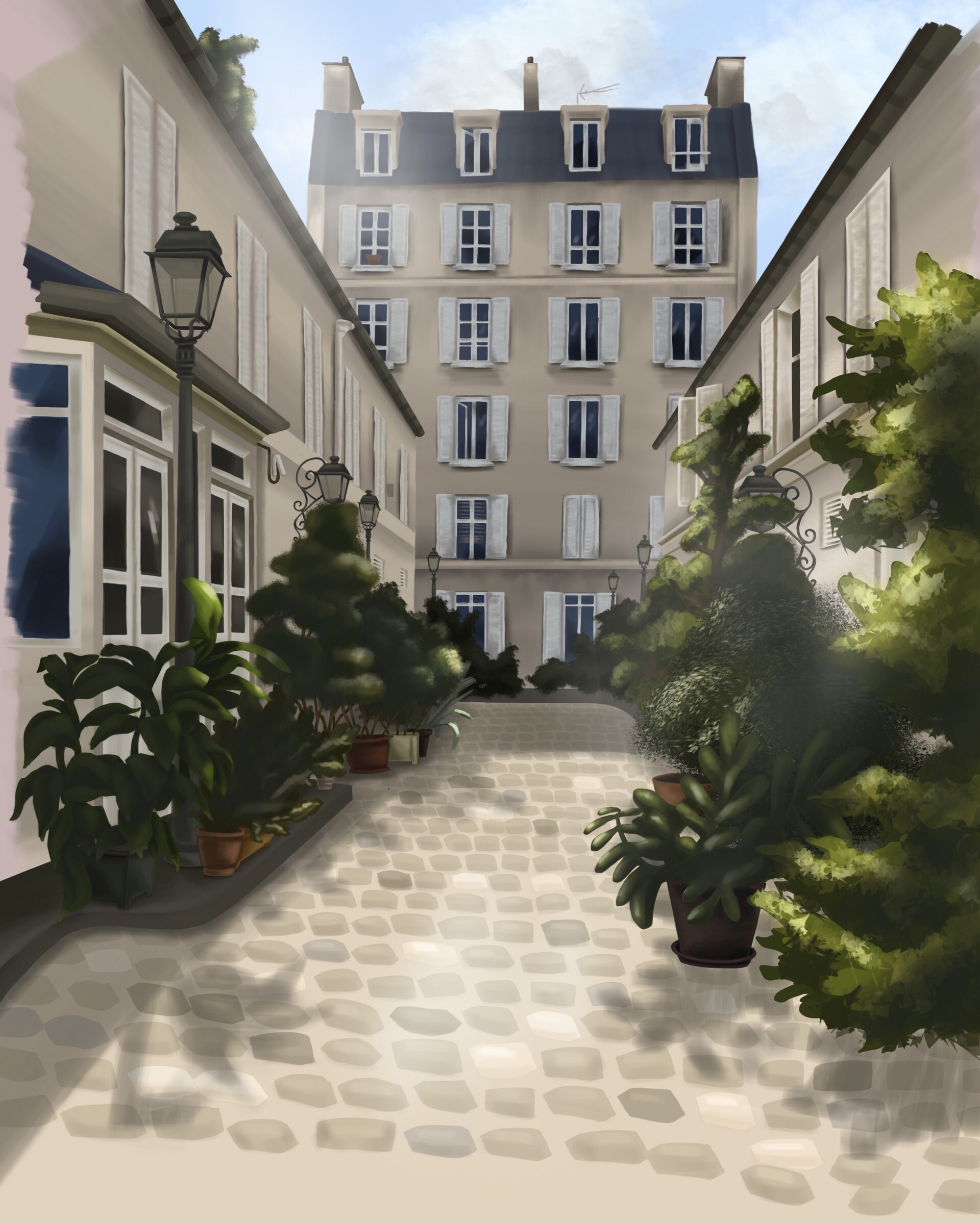 Amy Lawless - Parisian Apartment