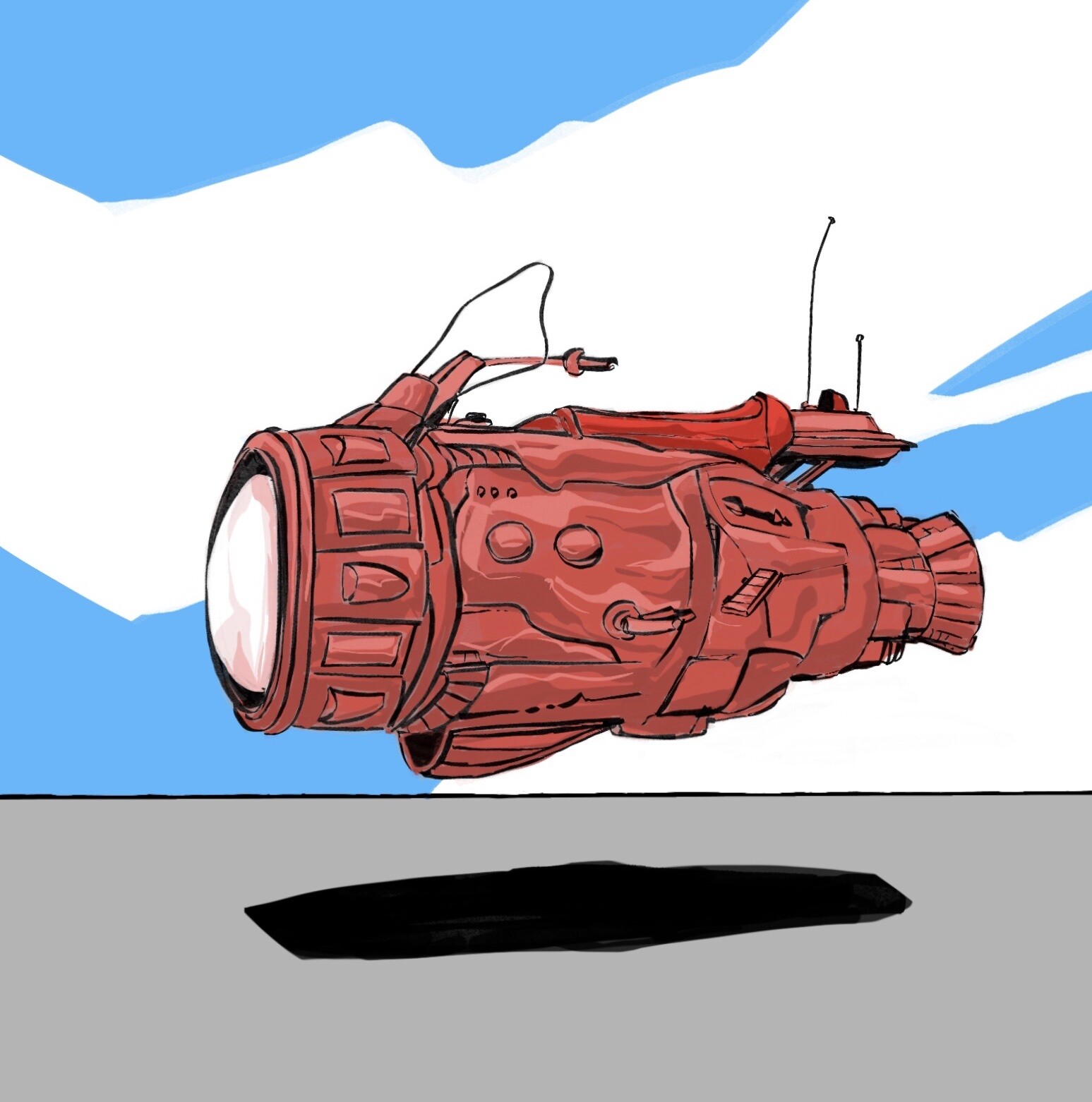 ArtStation - Hovering bike