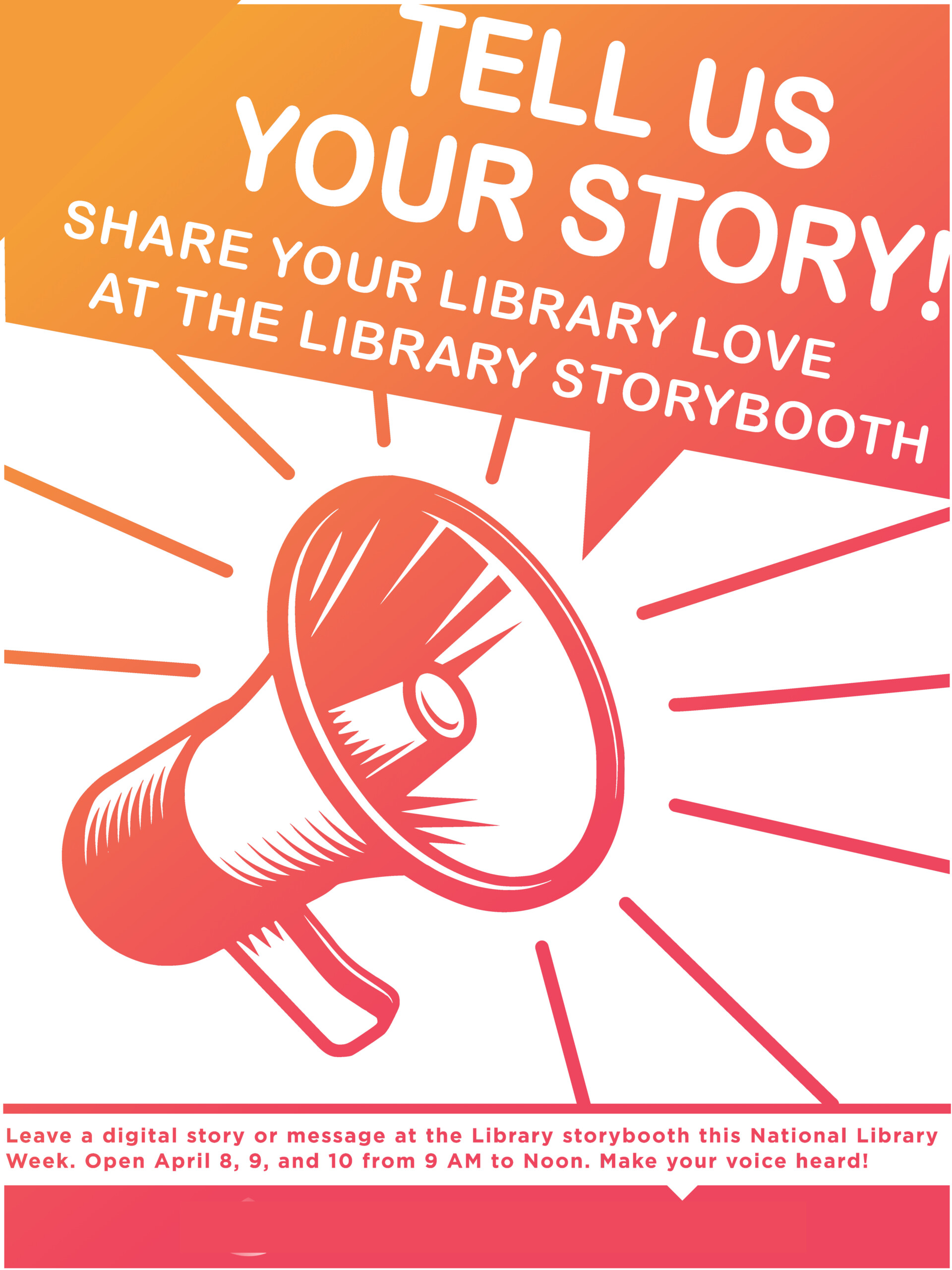 ArtStation - Tell Us Your Story Poster