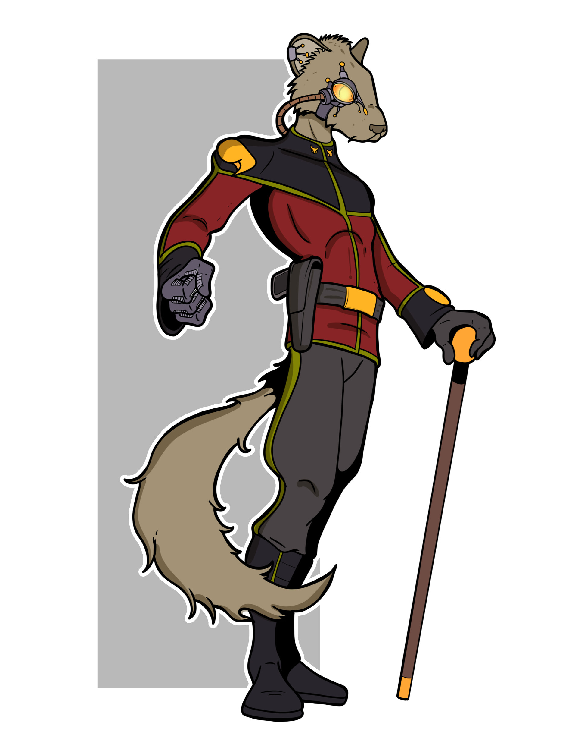 Sean Tourangeau - Updated Core Iron Weasel Characters