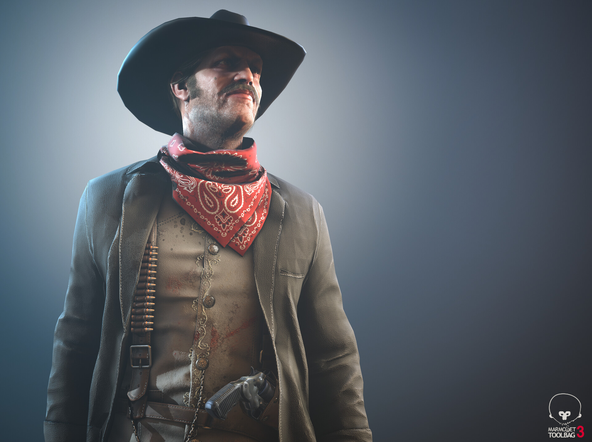 ArtStation - Cowboy - real time render