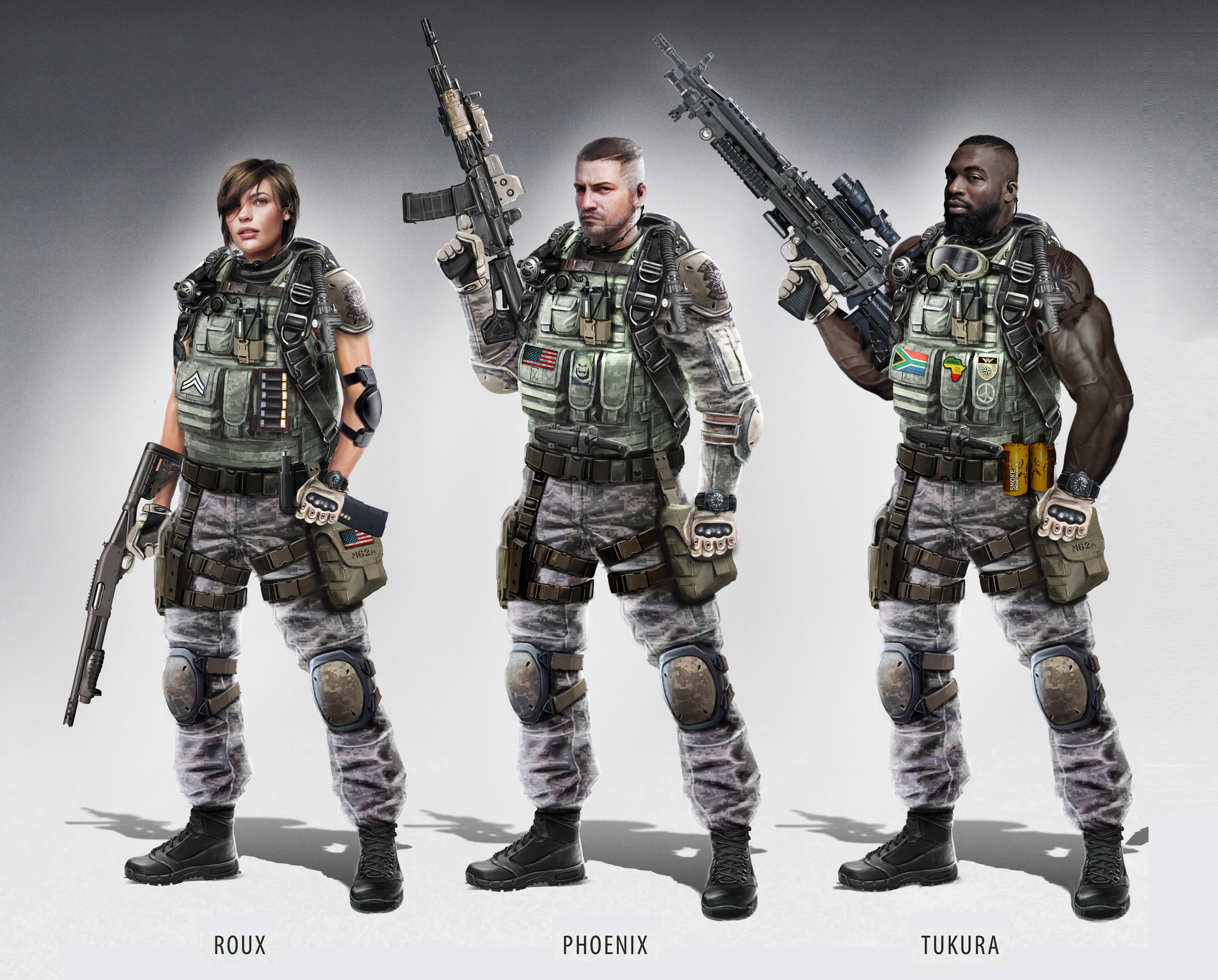 Csaba Molnar - Modern Combat 5 Concept and Art Direction