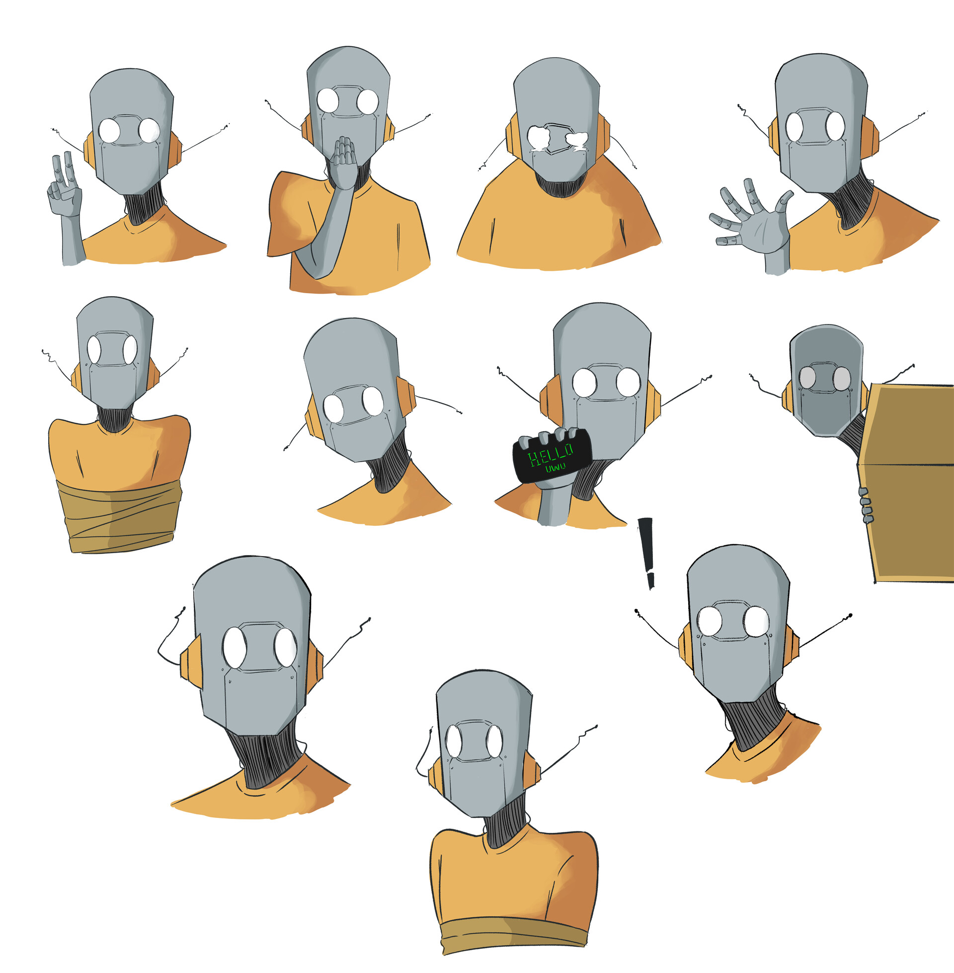 Khaled Samara - GIZMO Character Development and Design