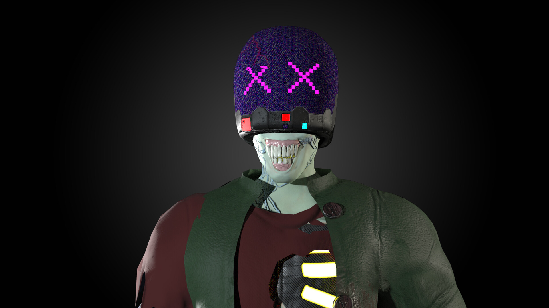 ArtStation - 1st Character Project - Cyber Killer