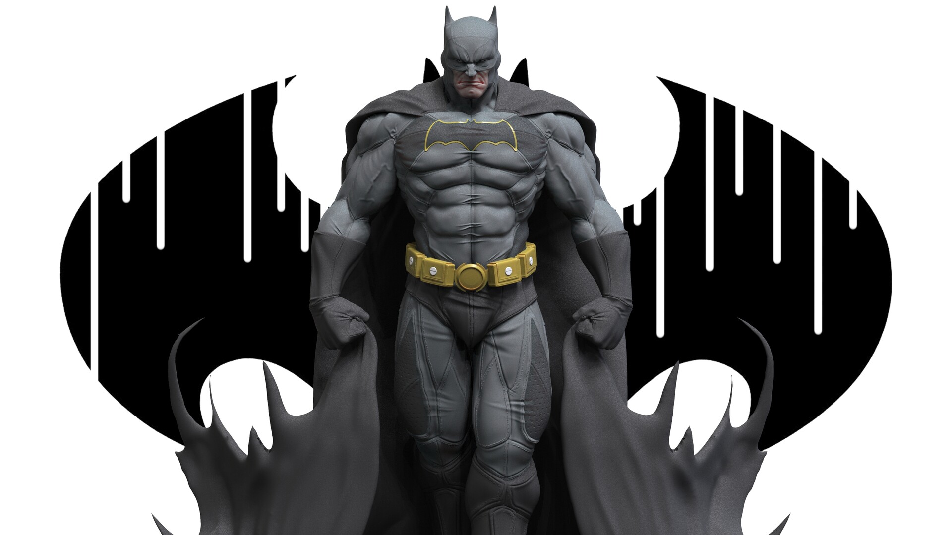 ArtStation - Batman fan art wip, lova faimer