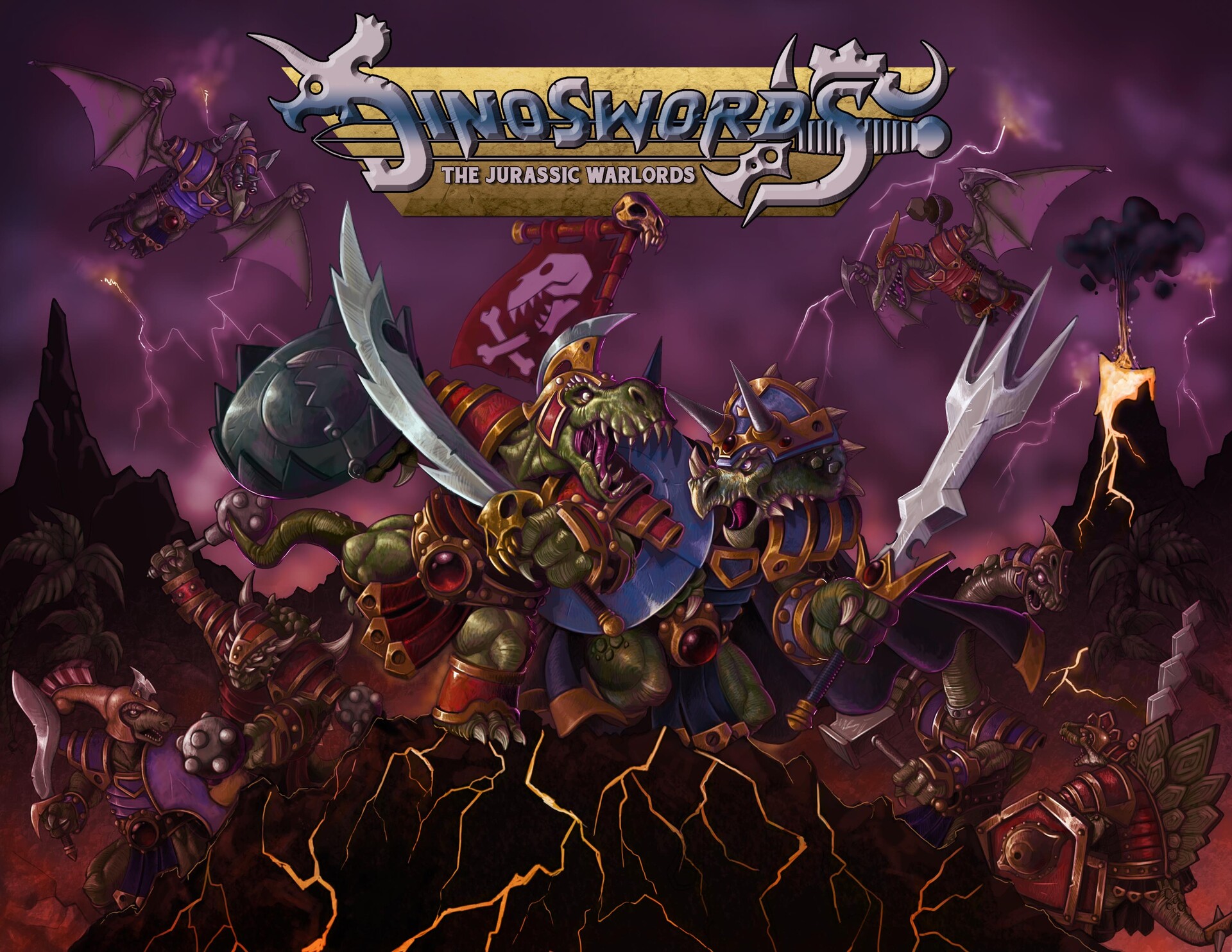 ArtStation - DinoSwords Key Art