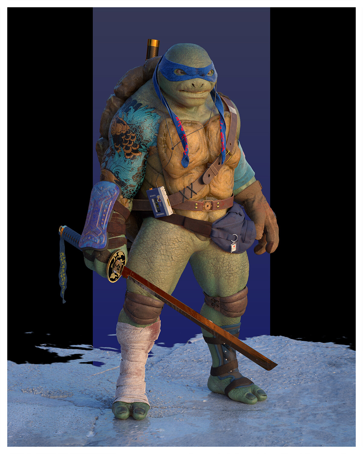 Justin Eastman - Leonardo TMNT