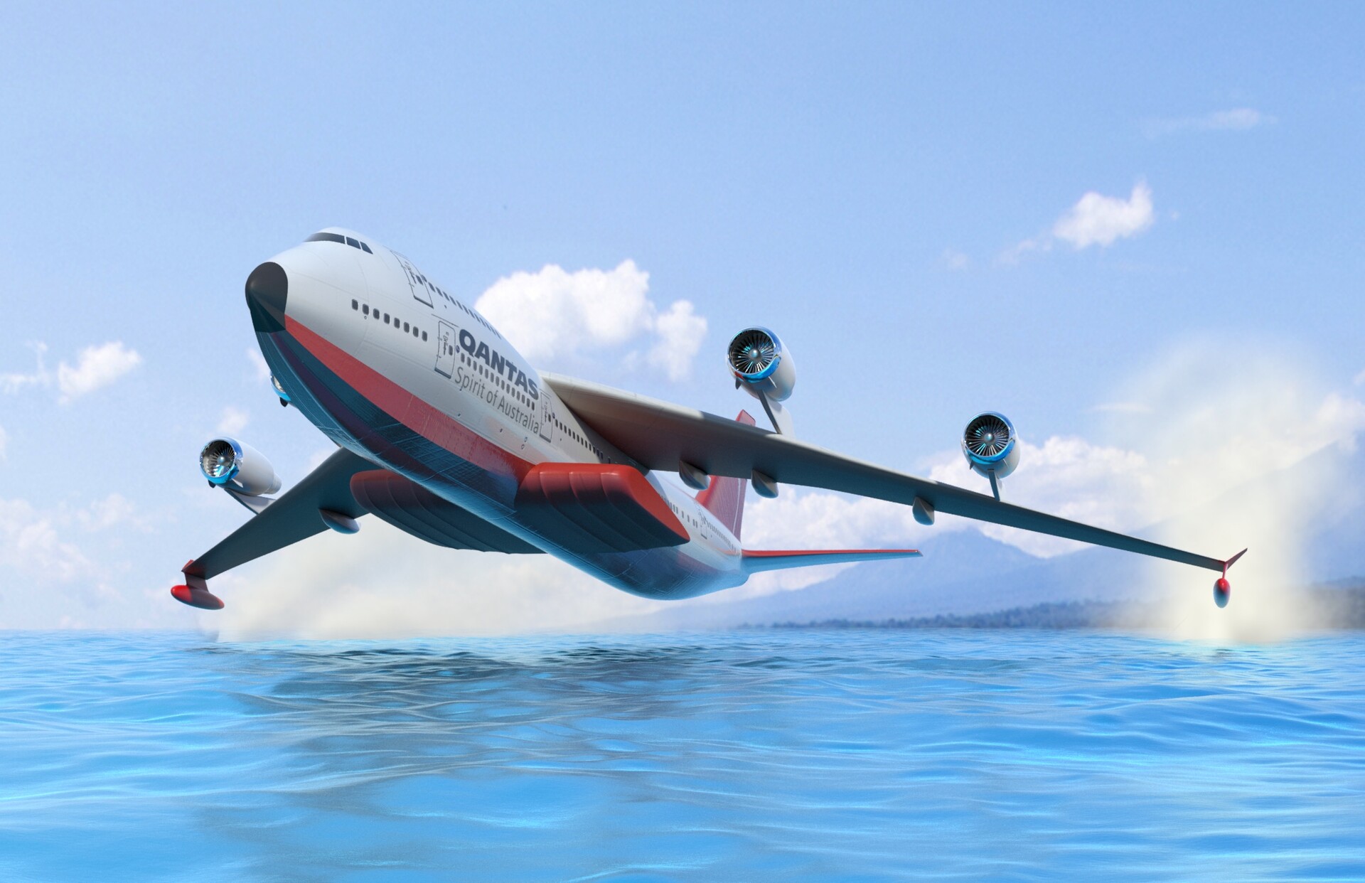 ArtStation - 747 clipper