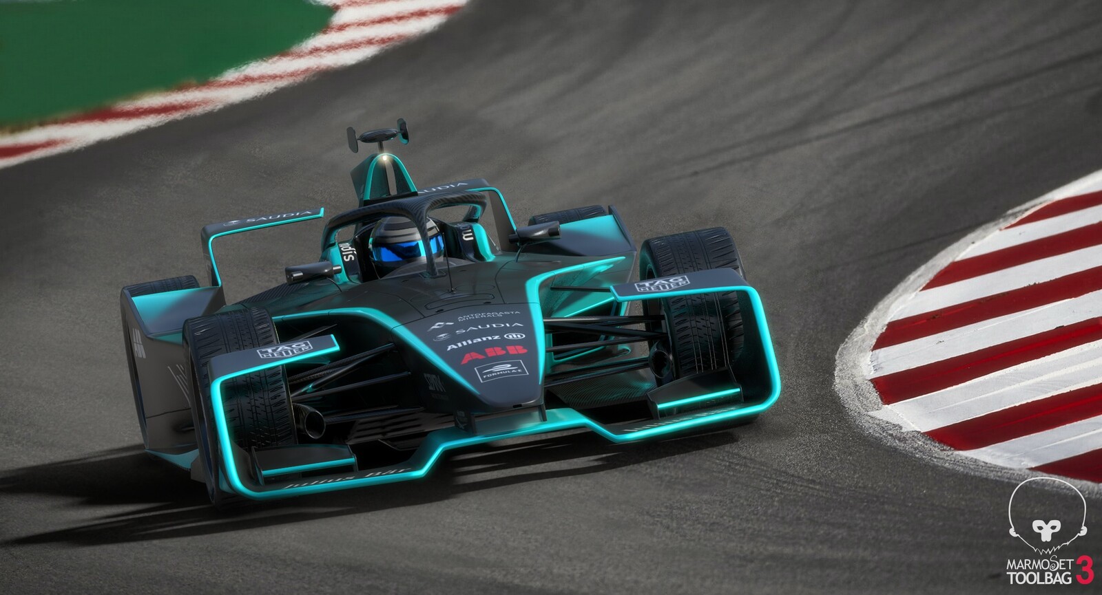 OpticalDreamSoft - Gen2 EVO Formula E Season 2020 2021 3D model