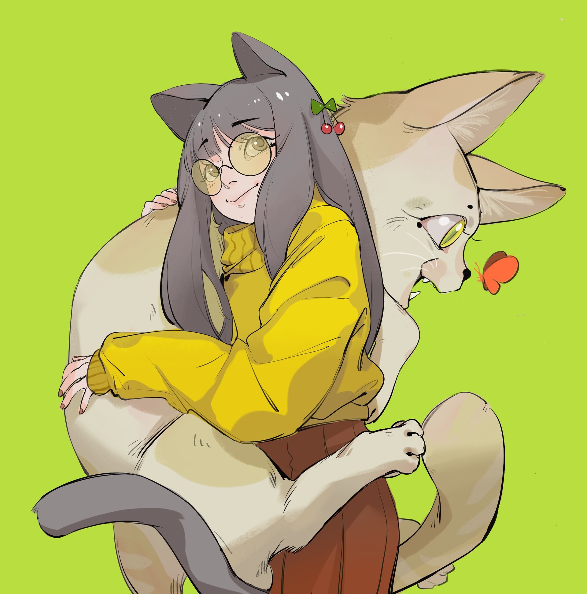 ArtStation - Best friend holding nephew