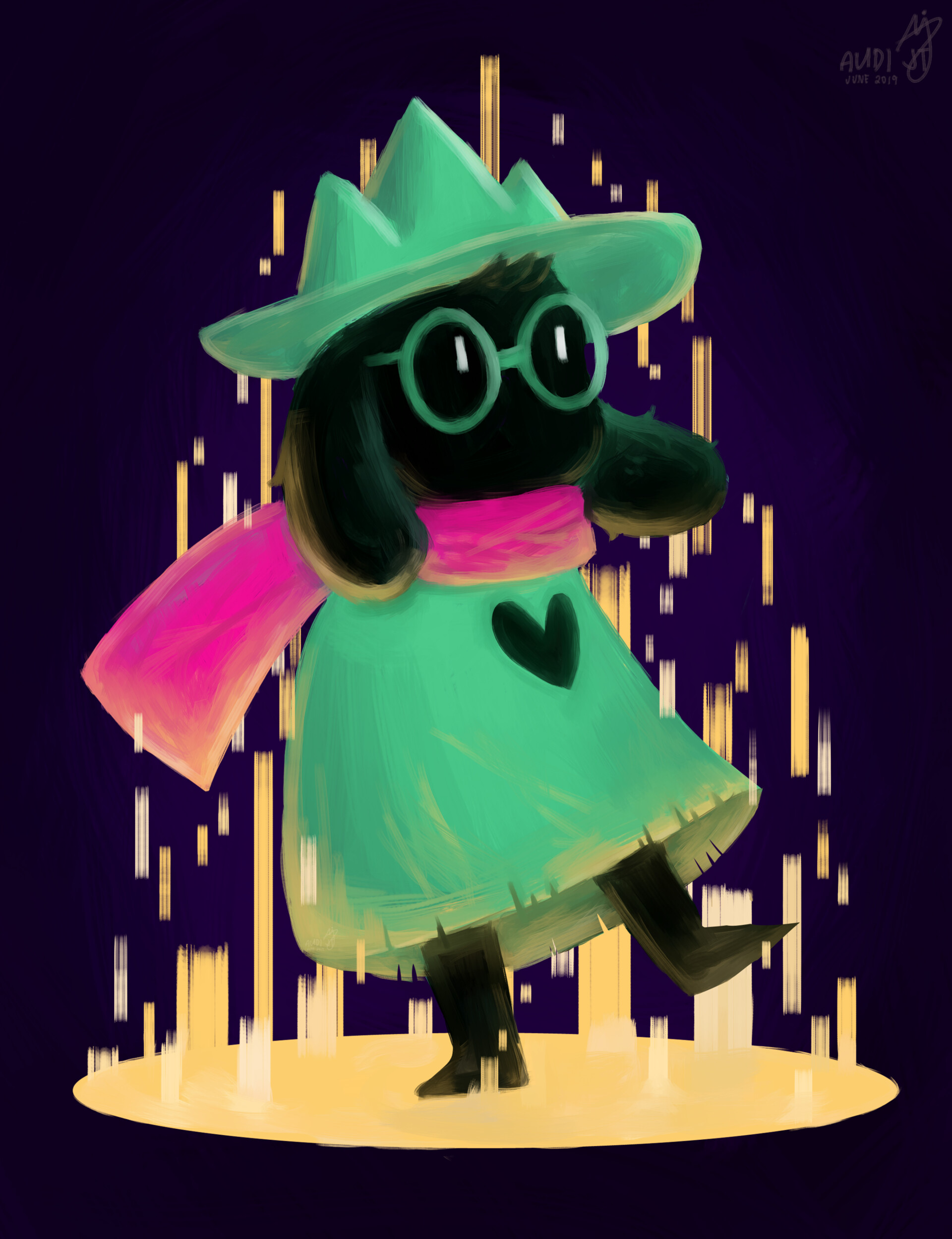 ArtStation - Ralsei Fanart