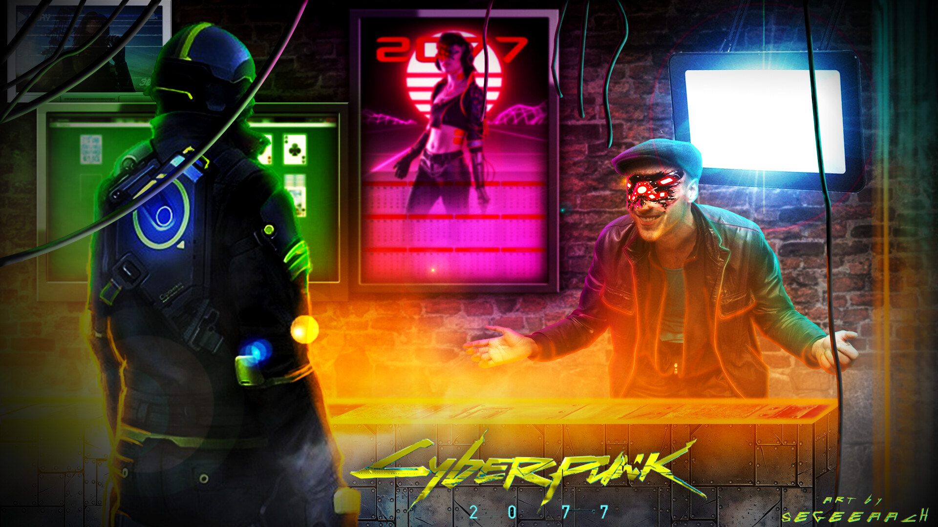 ArtStation - Cyberpunk from Russia with love