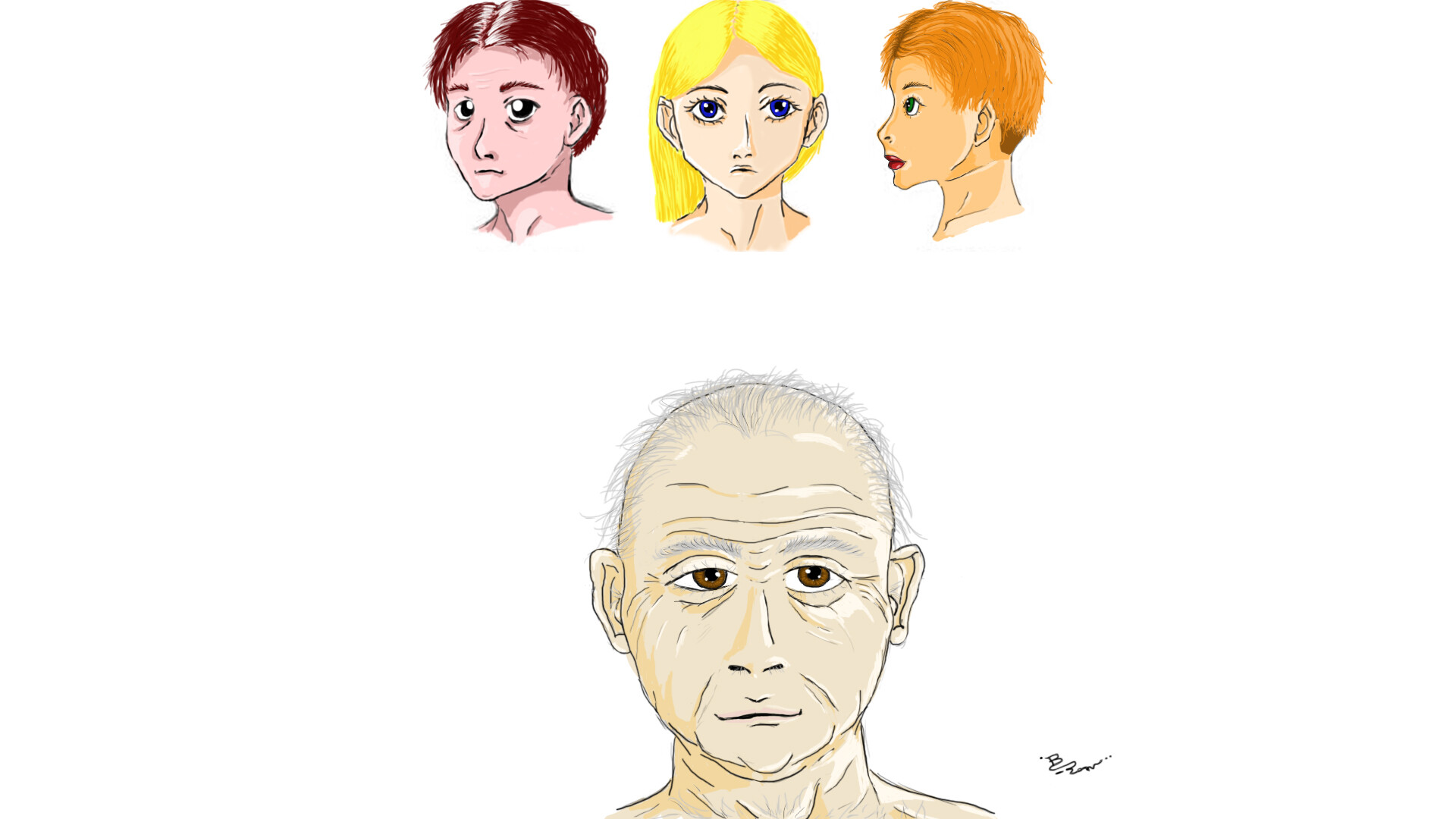 ArtStation - Quick Drawing test.
