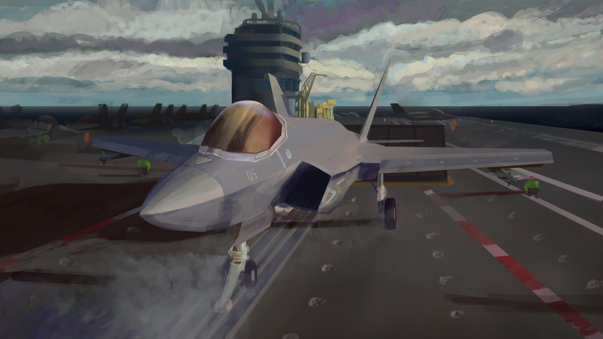 ArtStation - Plane study
