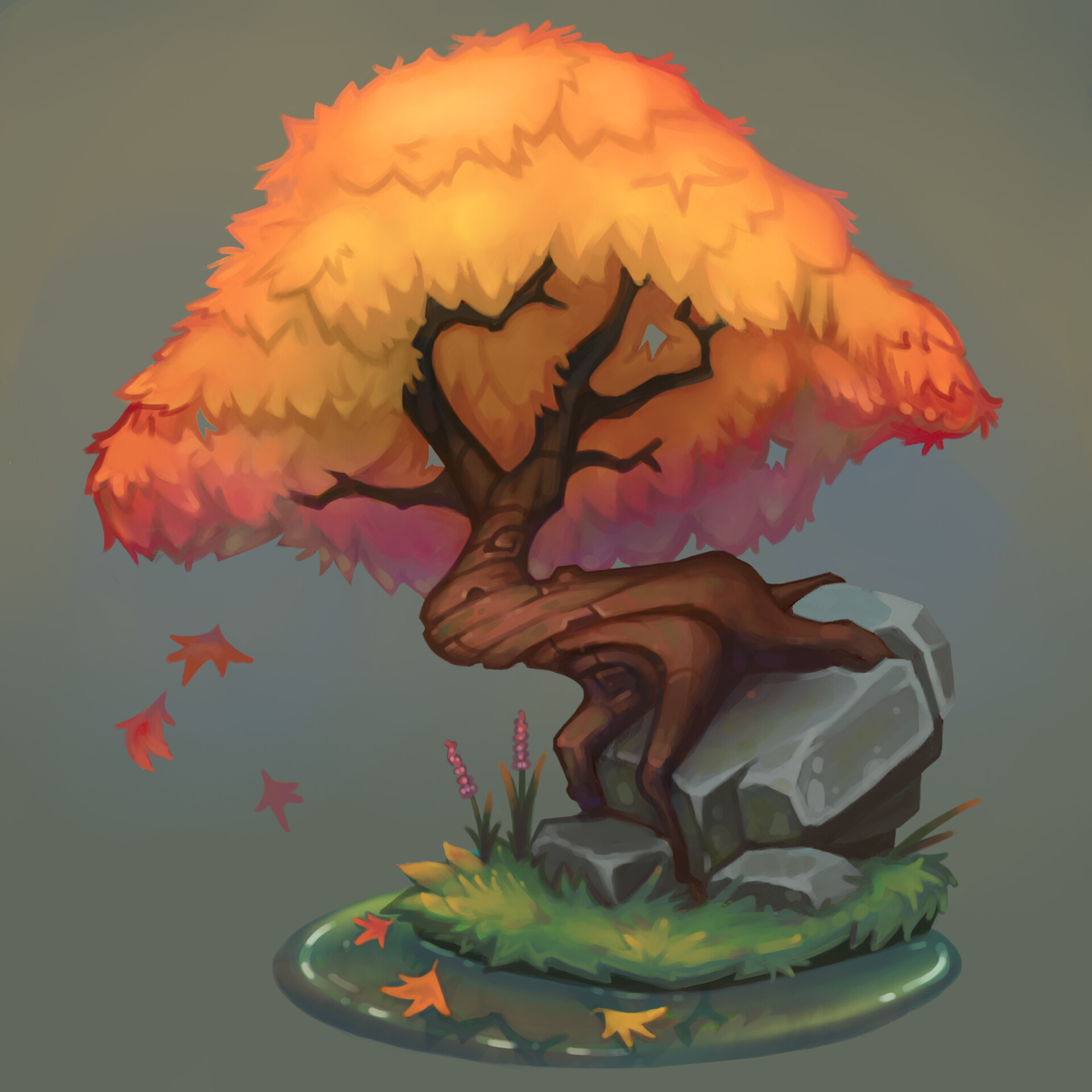 ArtStation - Autumn in 2.5D