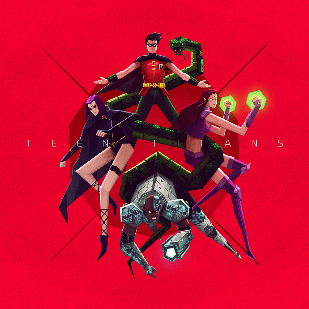 ArtStation - Teen Titans