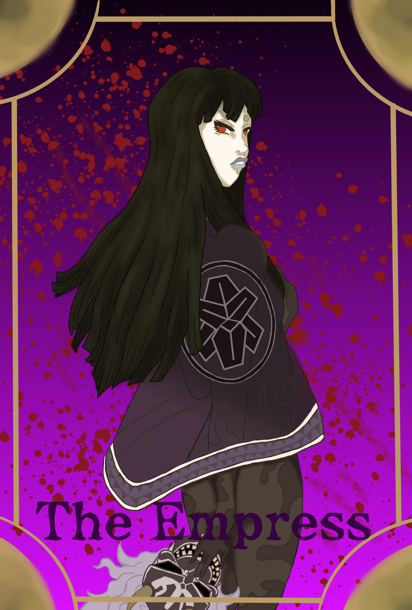 ArtStation - Toki- Empress Tarot Card