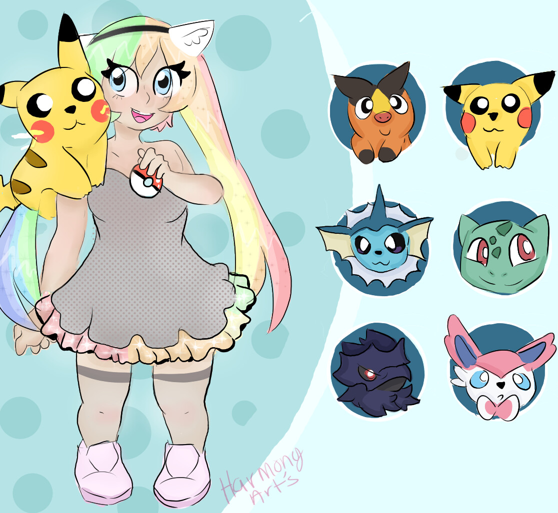 Girl Pokemon Trainer Base