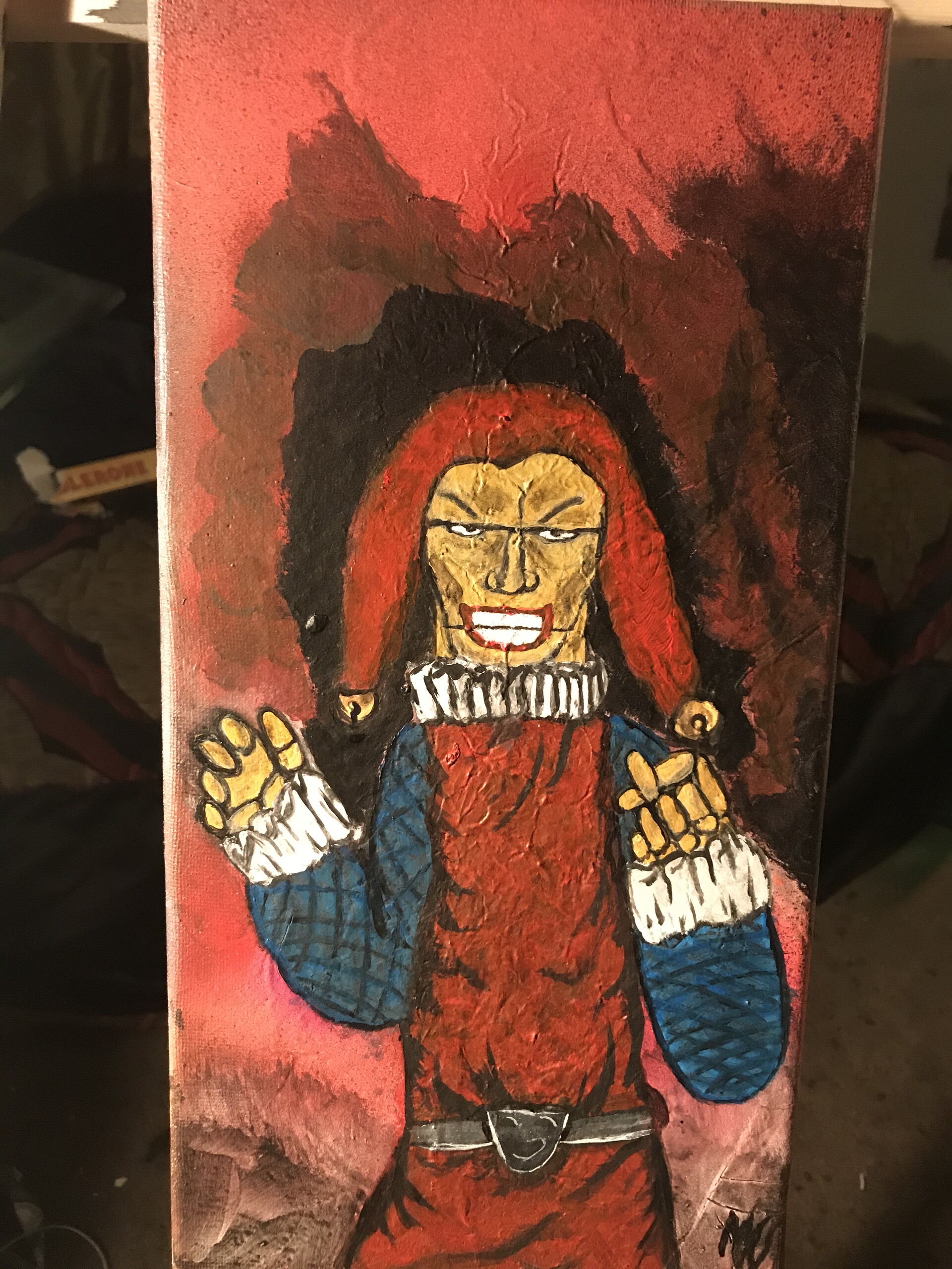 Puppet Master Jester Drawing