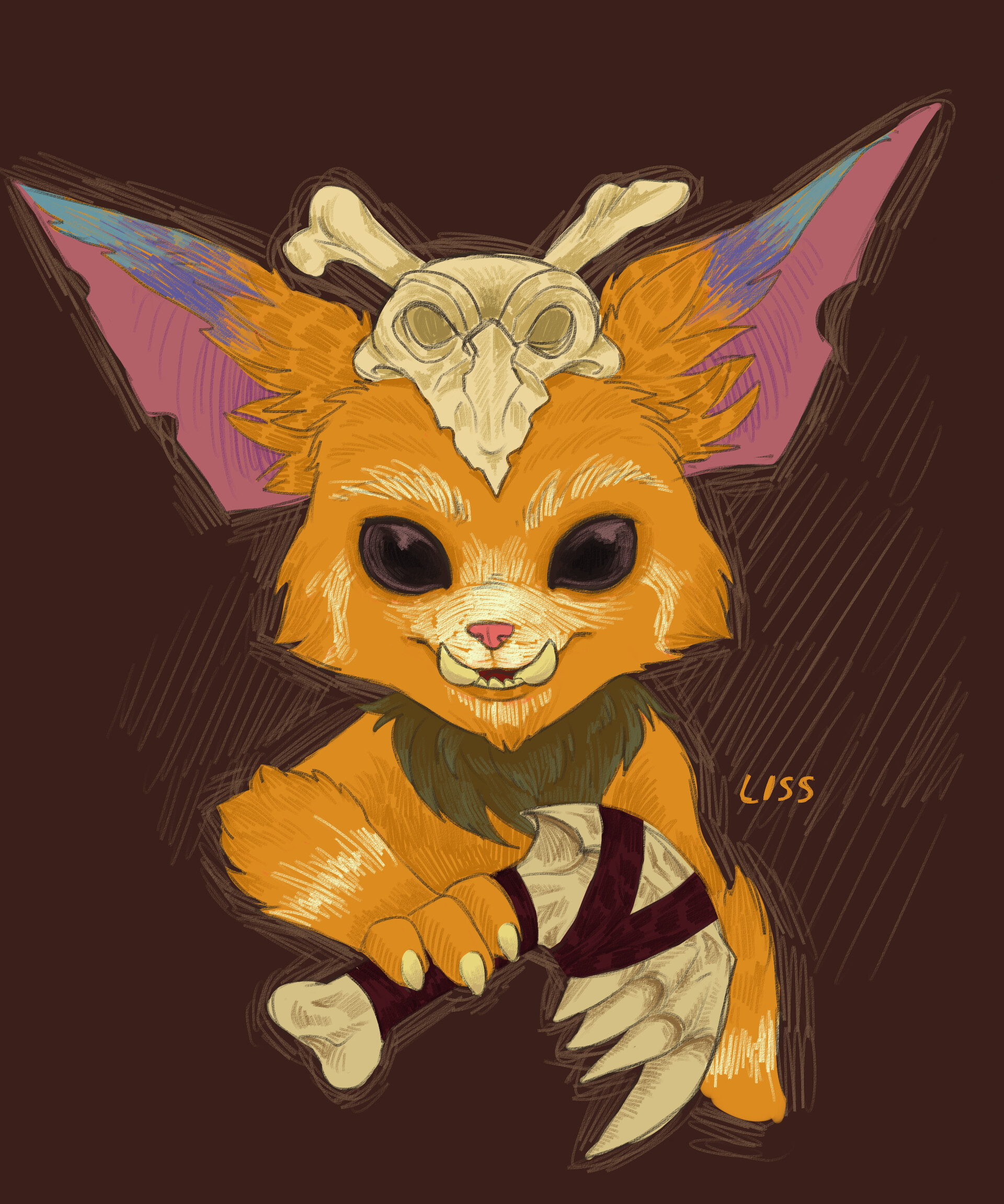 ArtStation - Little cute Gnar fanart.