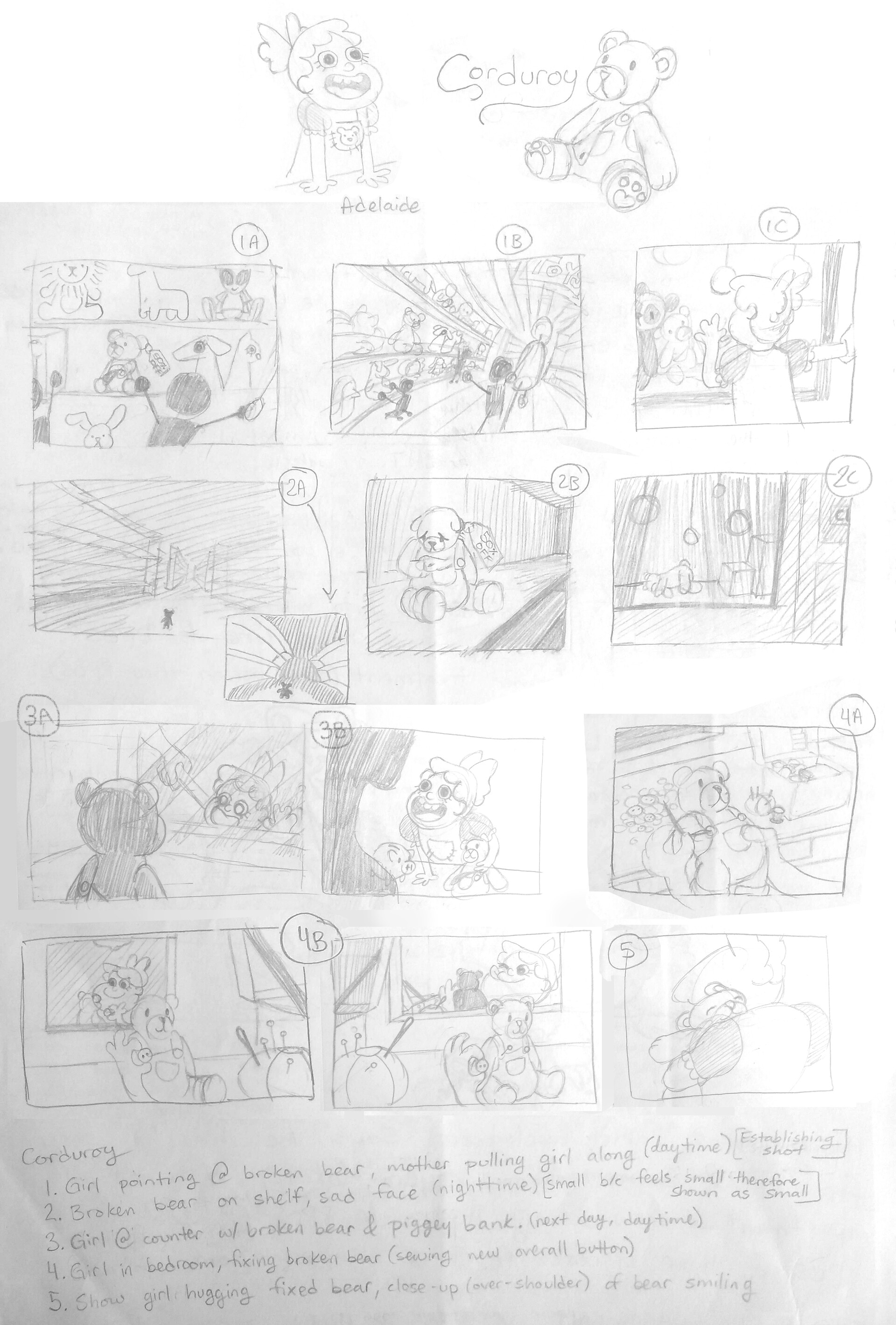 ArtStation - Storyboard practice