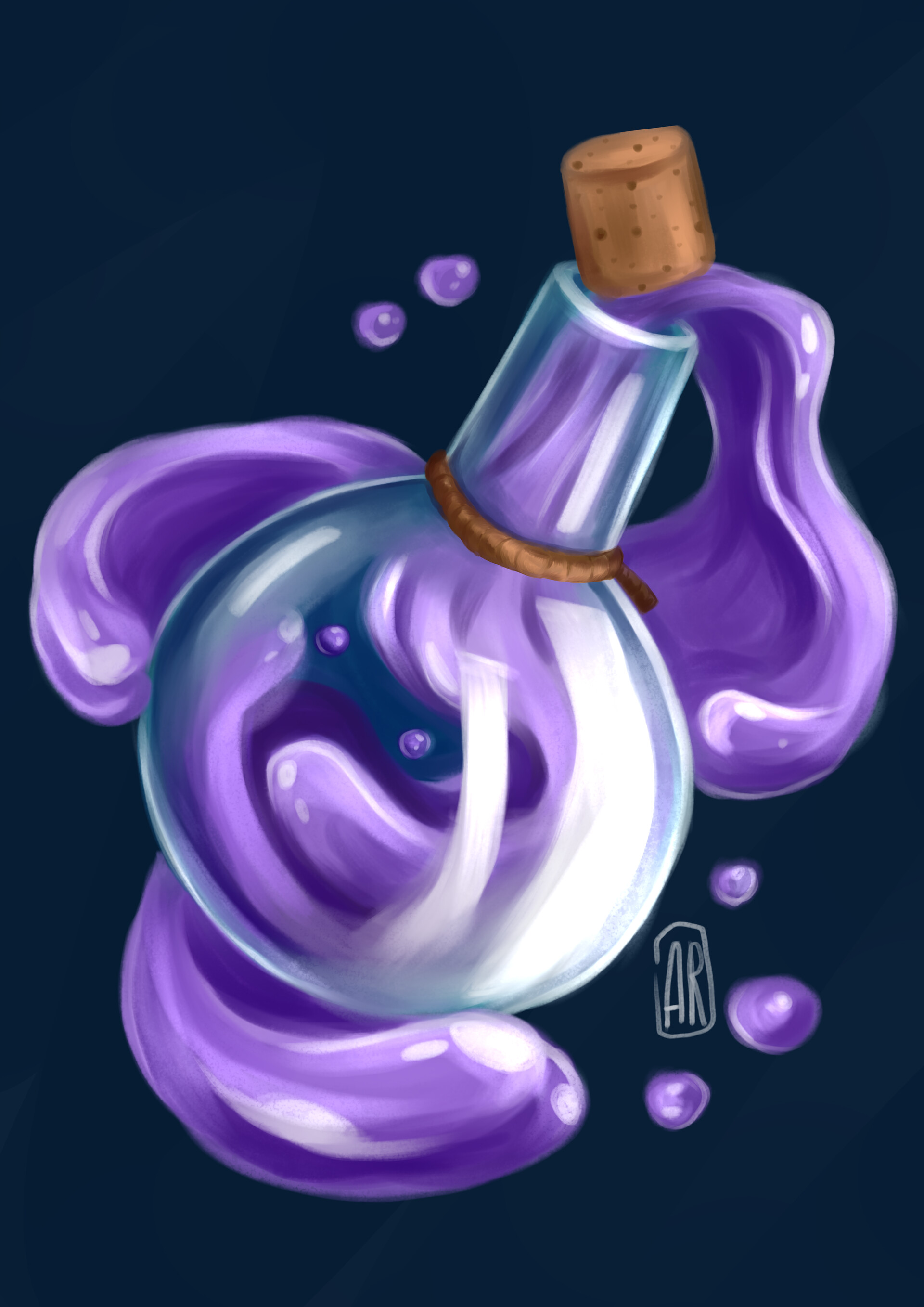 ArtStation - A magical elixir
