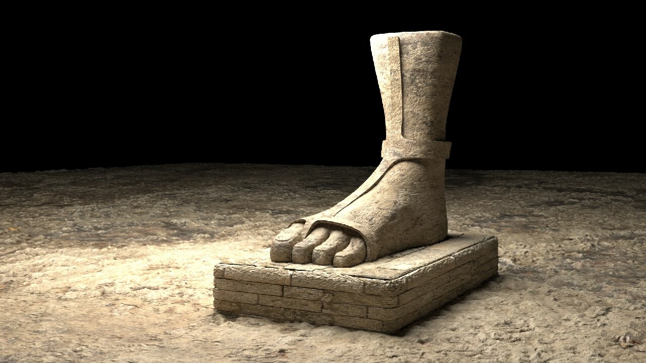 Daniel Yosef Abdu - The Four-Toed Statue from LOST