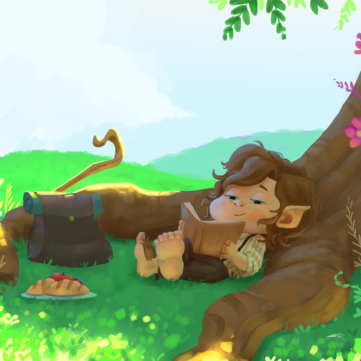 ArtStation - Whatcha reading?