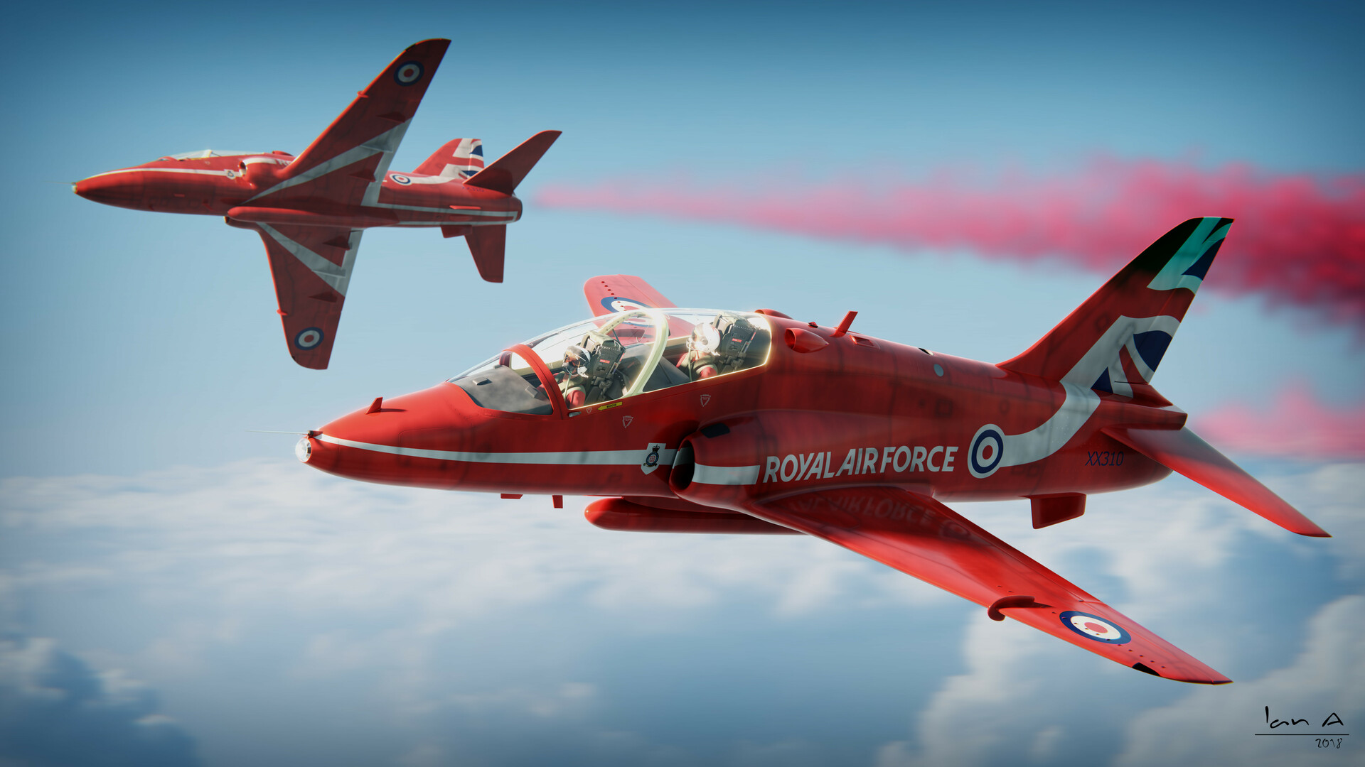 Ian A - BAE Hawk T1 - Red Arrows